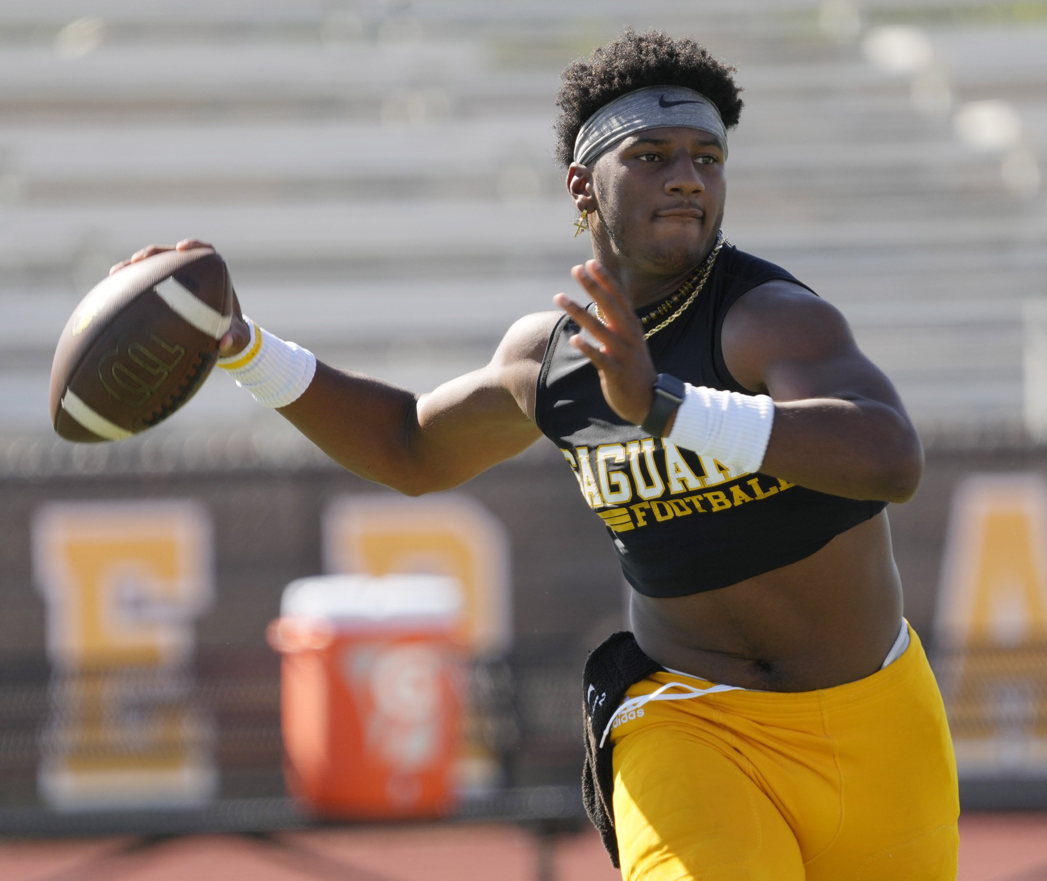 Saguaro WR Deric English ready for opener against Bergen Catholic