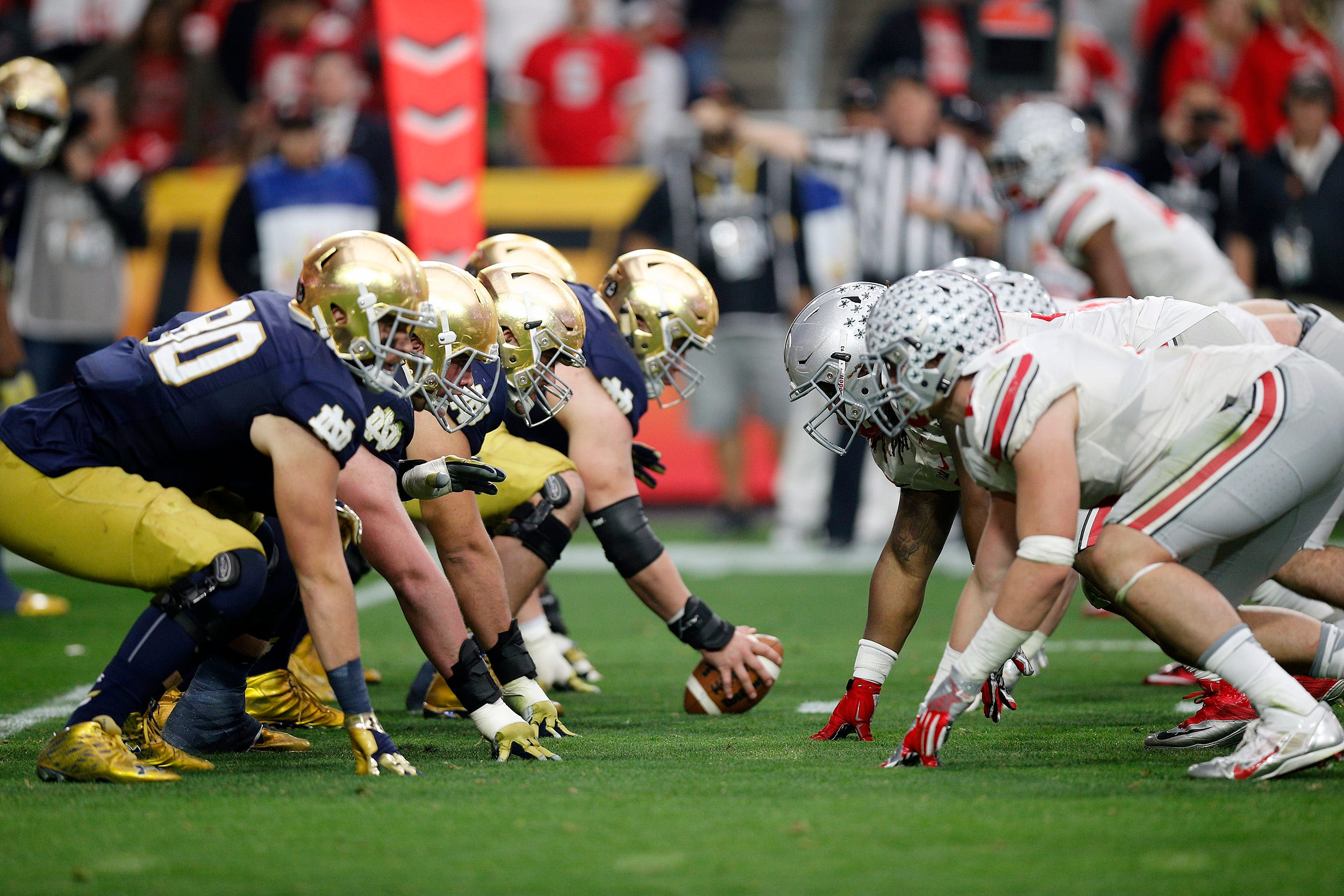 Ohio State football vs. Notre Dame by the numbers