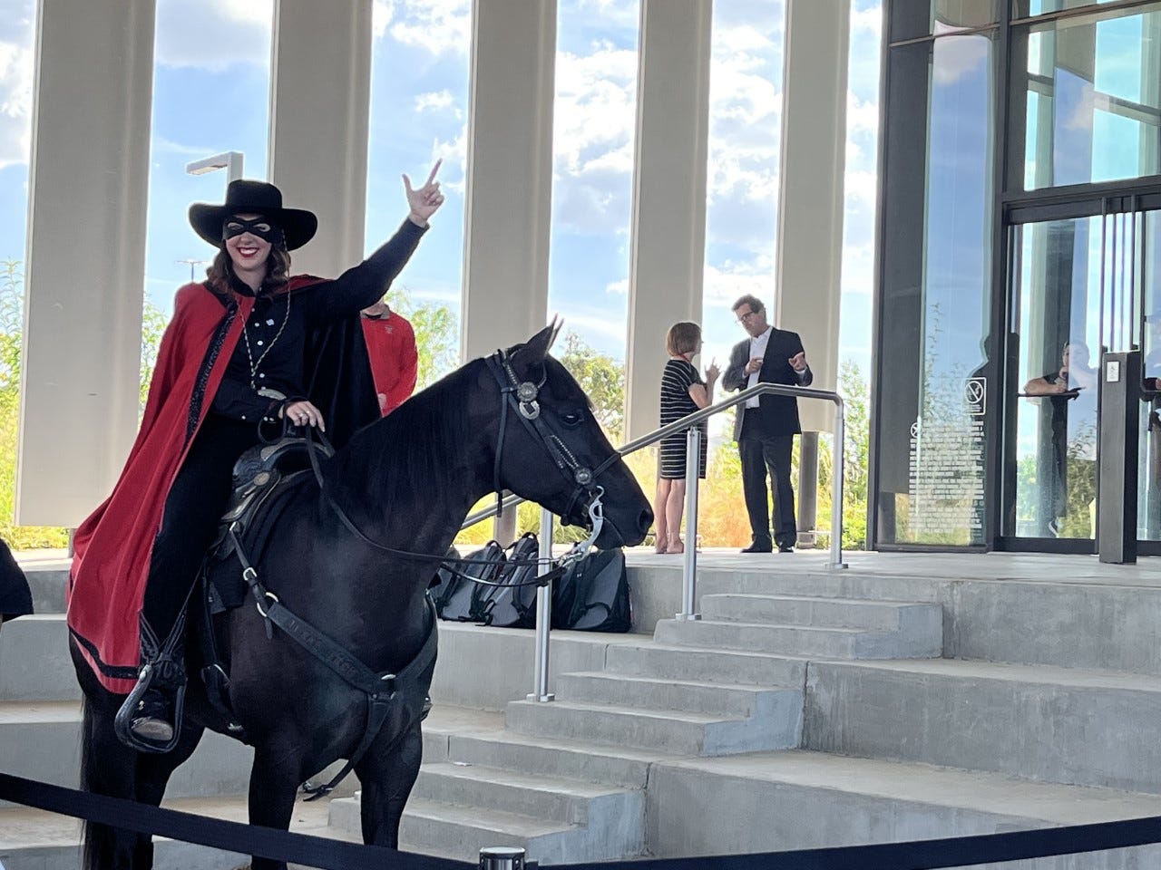 Centennial Champion named as new Masked Rider's horse at Texas Tech