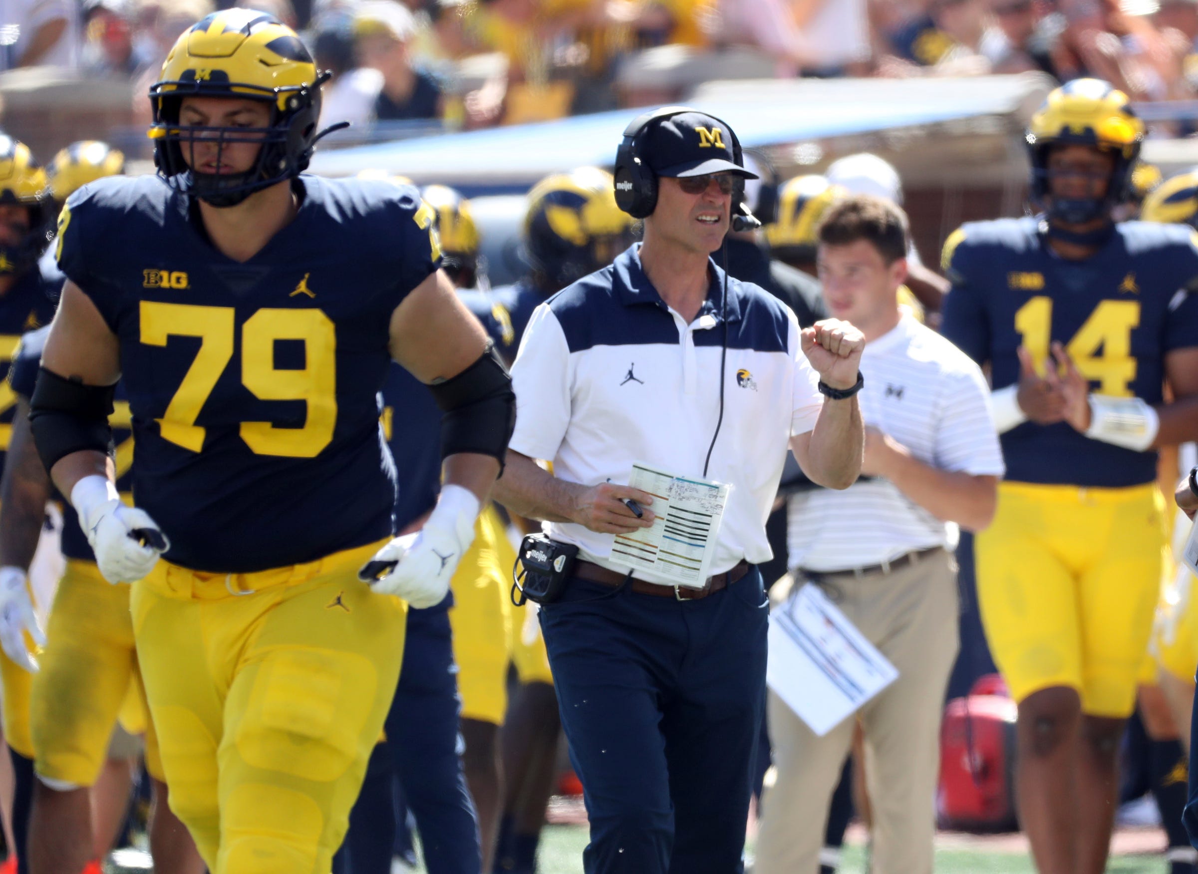 Michigan football grades: Jim Harbaugh's QB plan brings everyone down