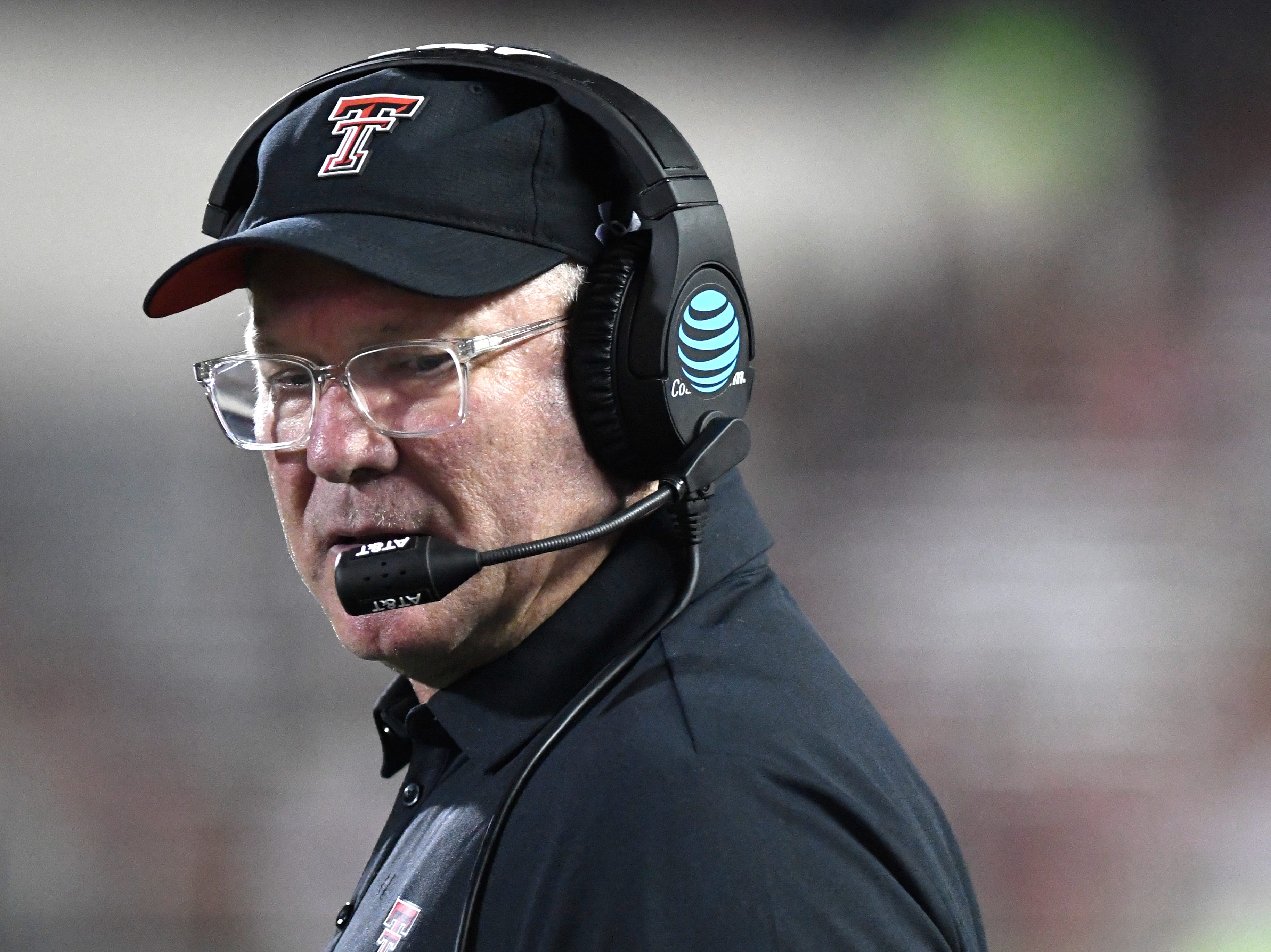 Texas Tech's Tim DeRuyter satisfied with in-season switch in vantage points