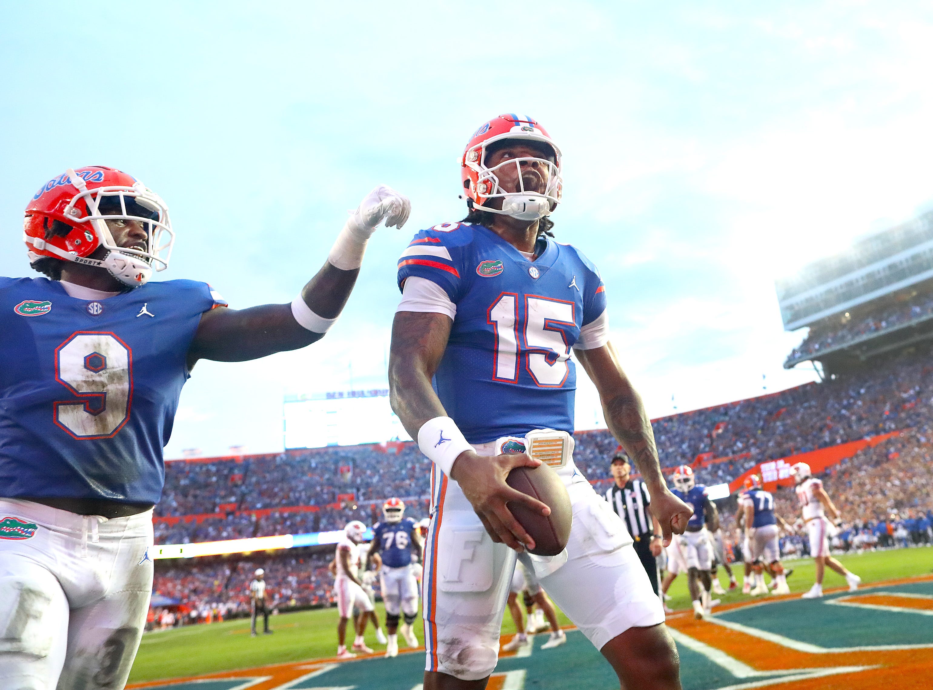 Anthony Richardson leads Florida Gators to upset of Utah in opener