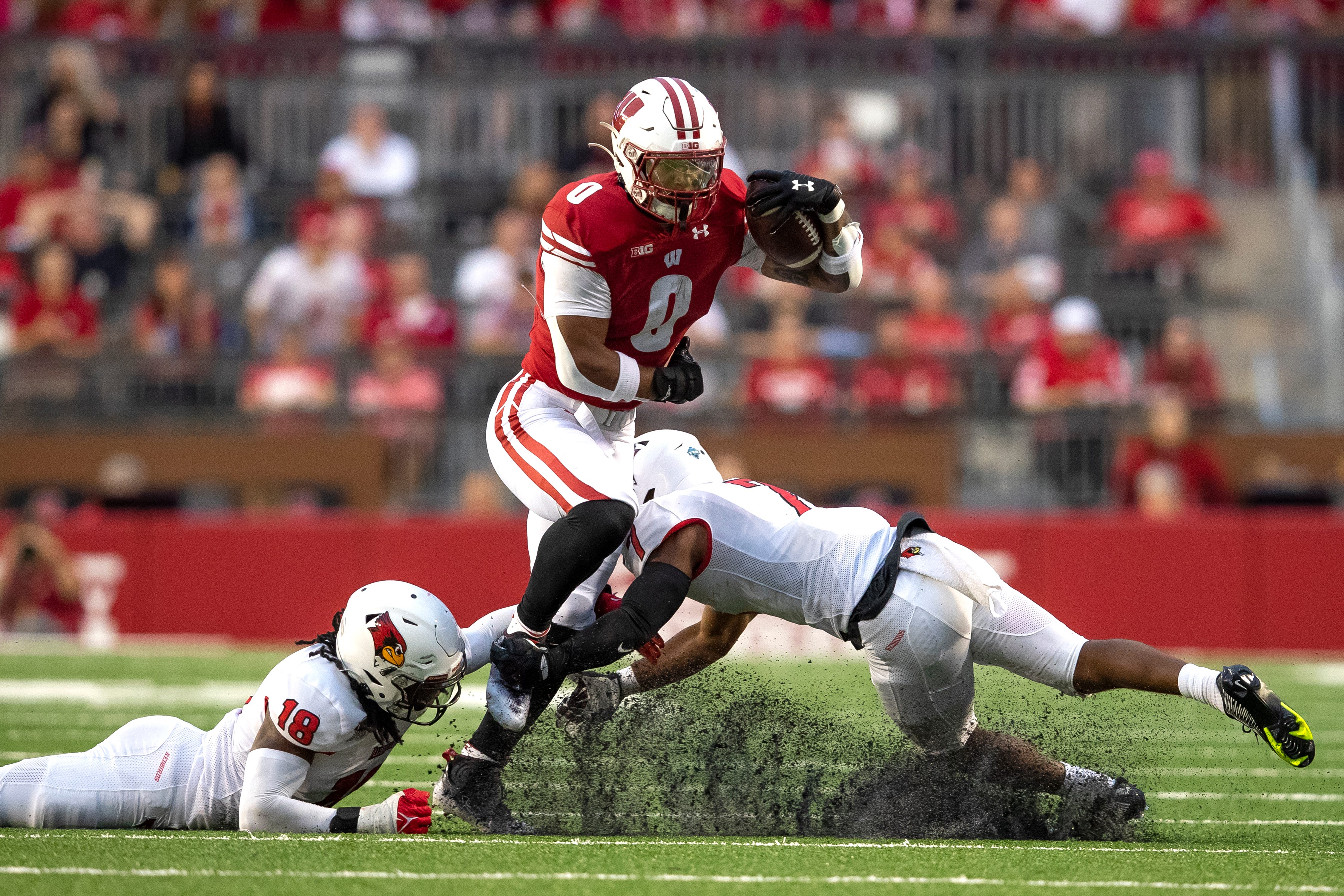 Braelon Allen follows star running backs in Wisconsin football history