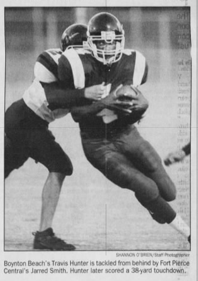 What if Travis Hunter Jr. followed his father's path in Boynton Beach?