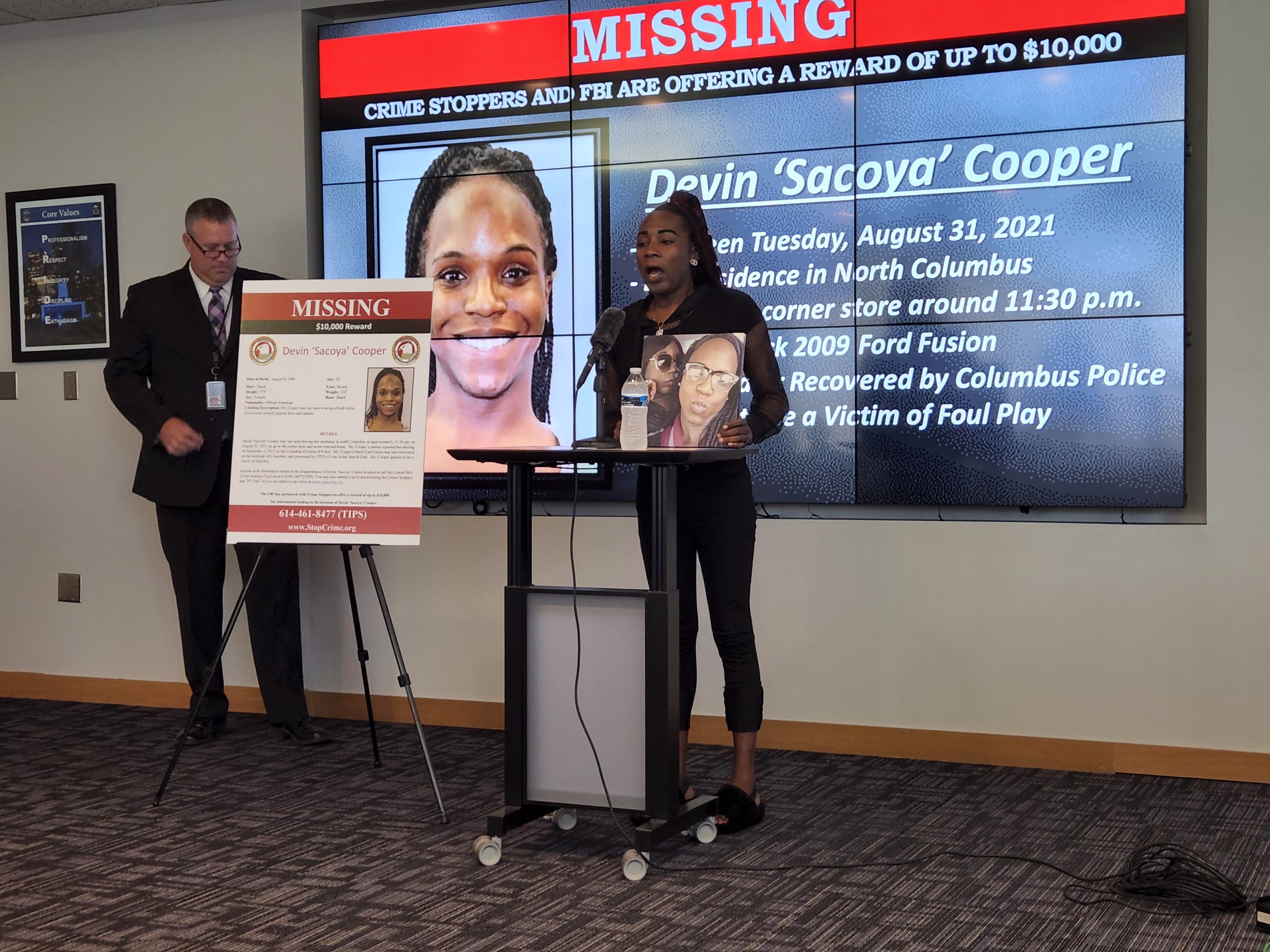 Sacoya Cooper: FBI joins investigation into missing transgender woman