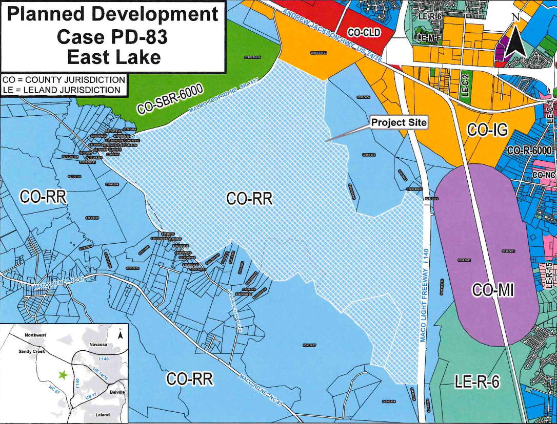 Massive planned development near Leland could bring 5,000 homes