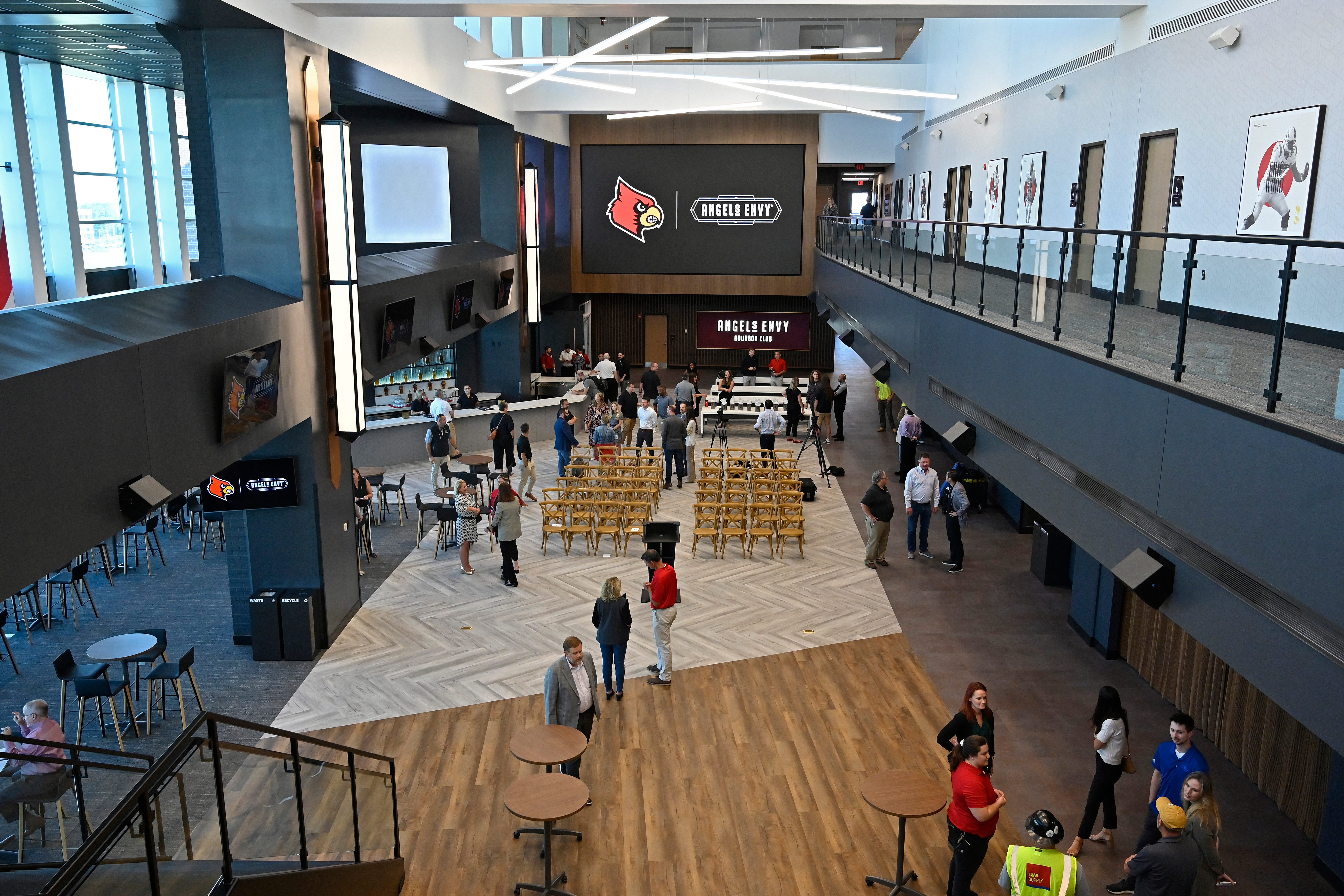 Louisville fooball: Cardinal Stadium Angel's Envy Bourbon Club opens