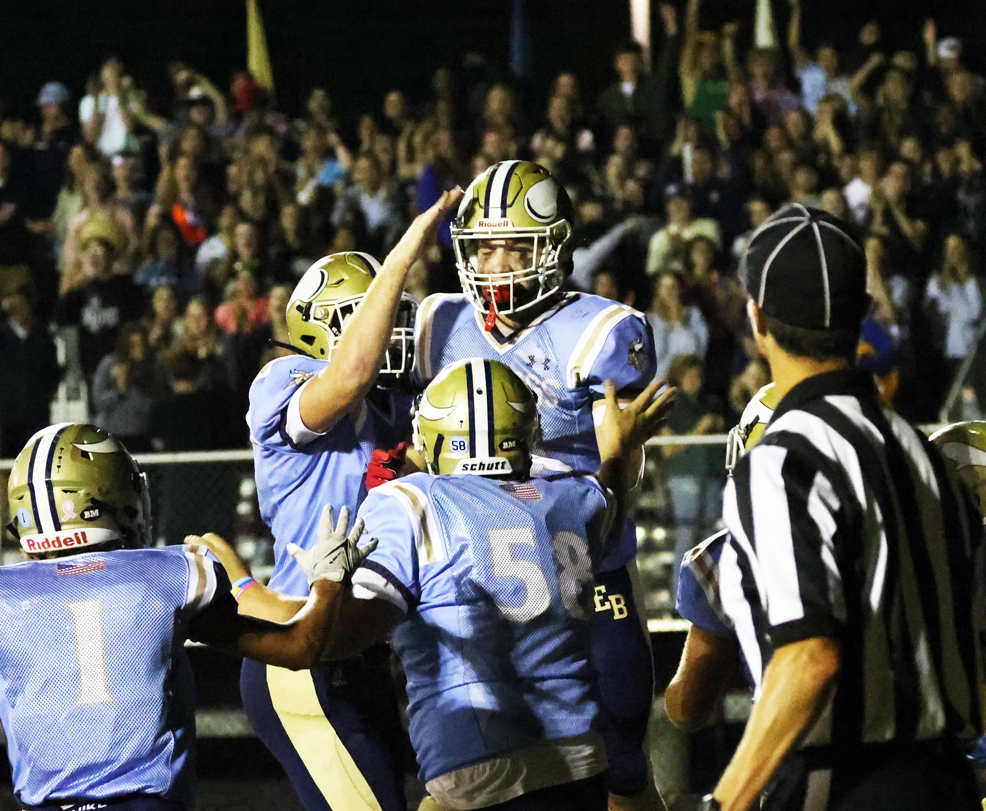 Gritty win puts East Bridgewater High football team on track in 2022