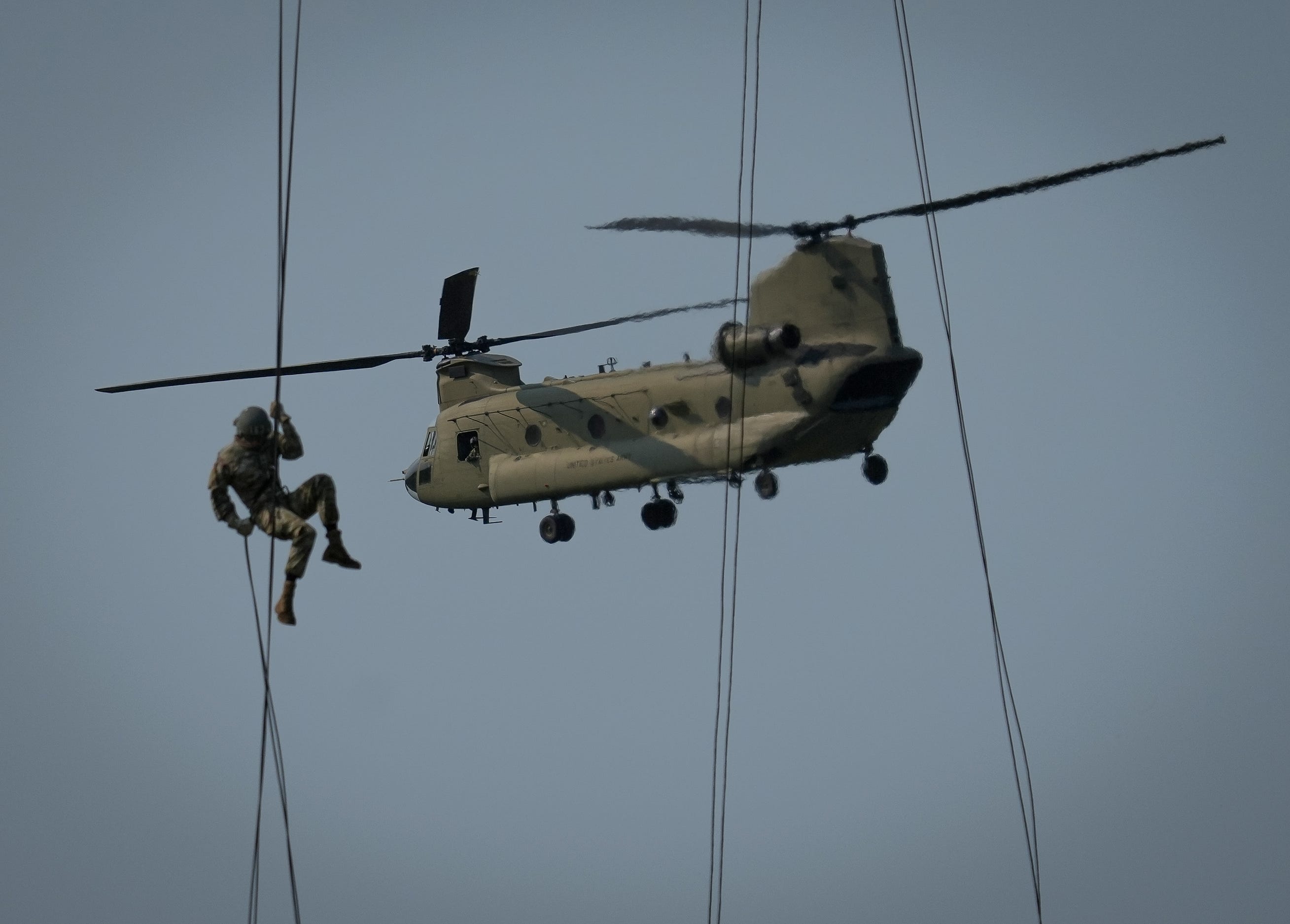 Iowa National Guard holds helicopter Air Assault School training
