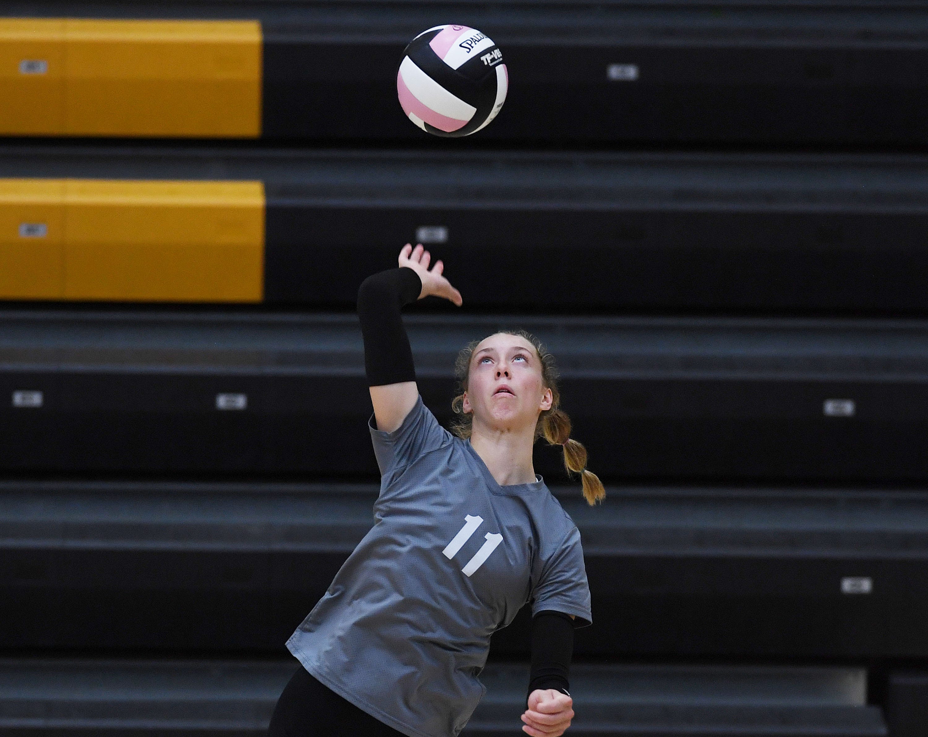 Molly and Kate Shafer excelling on the volleyball court for Eddyville ...