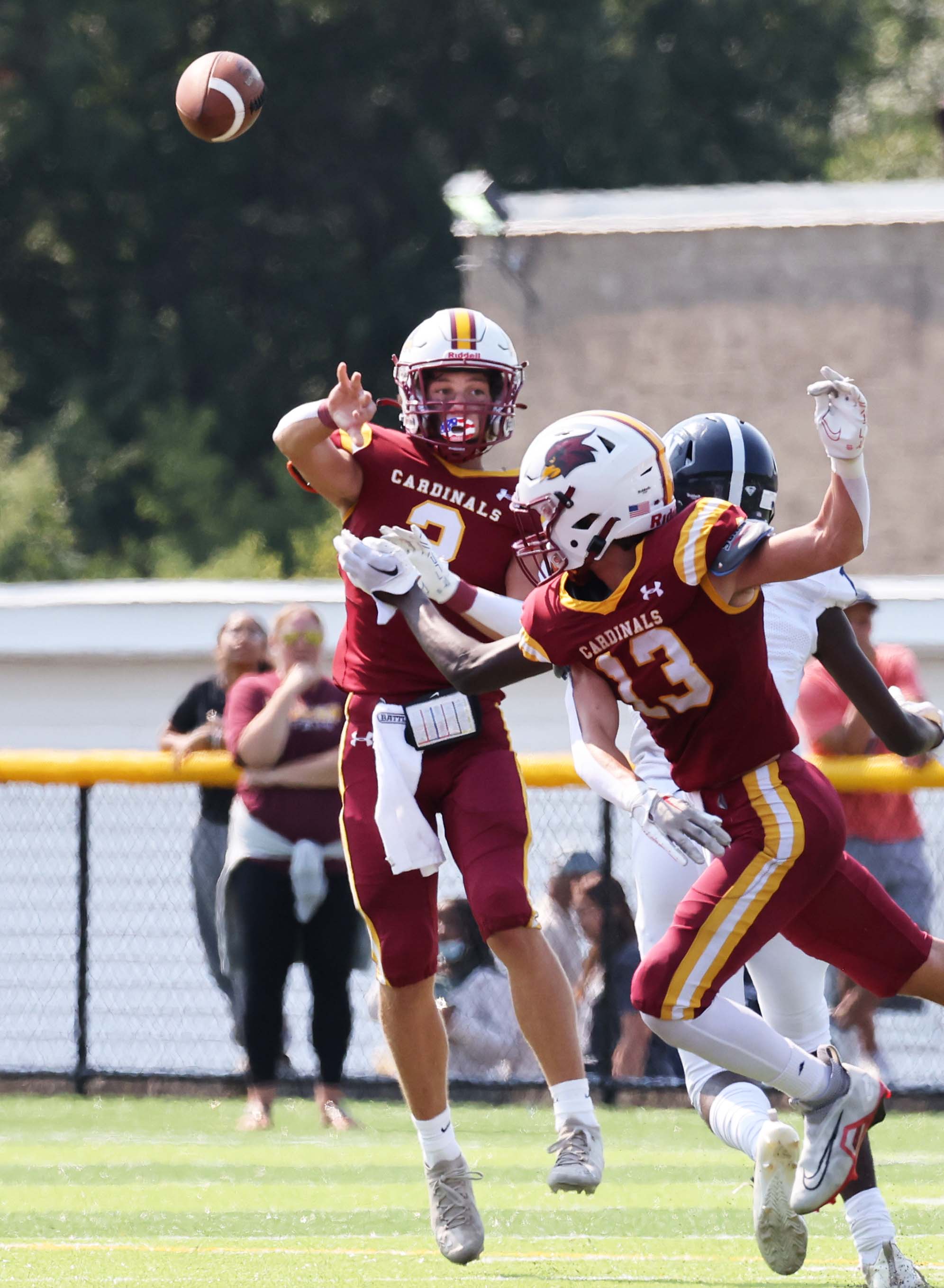 Cardinal Spellman High football defeats Nantucket in season opener