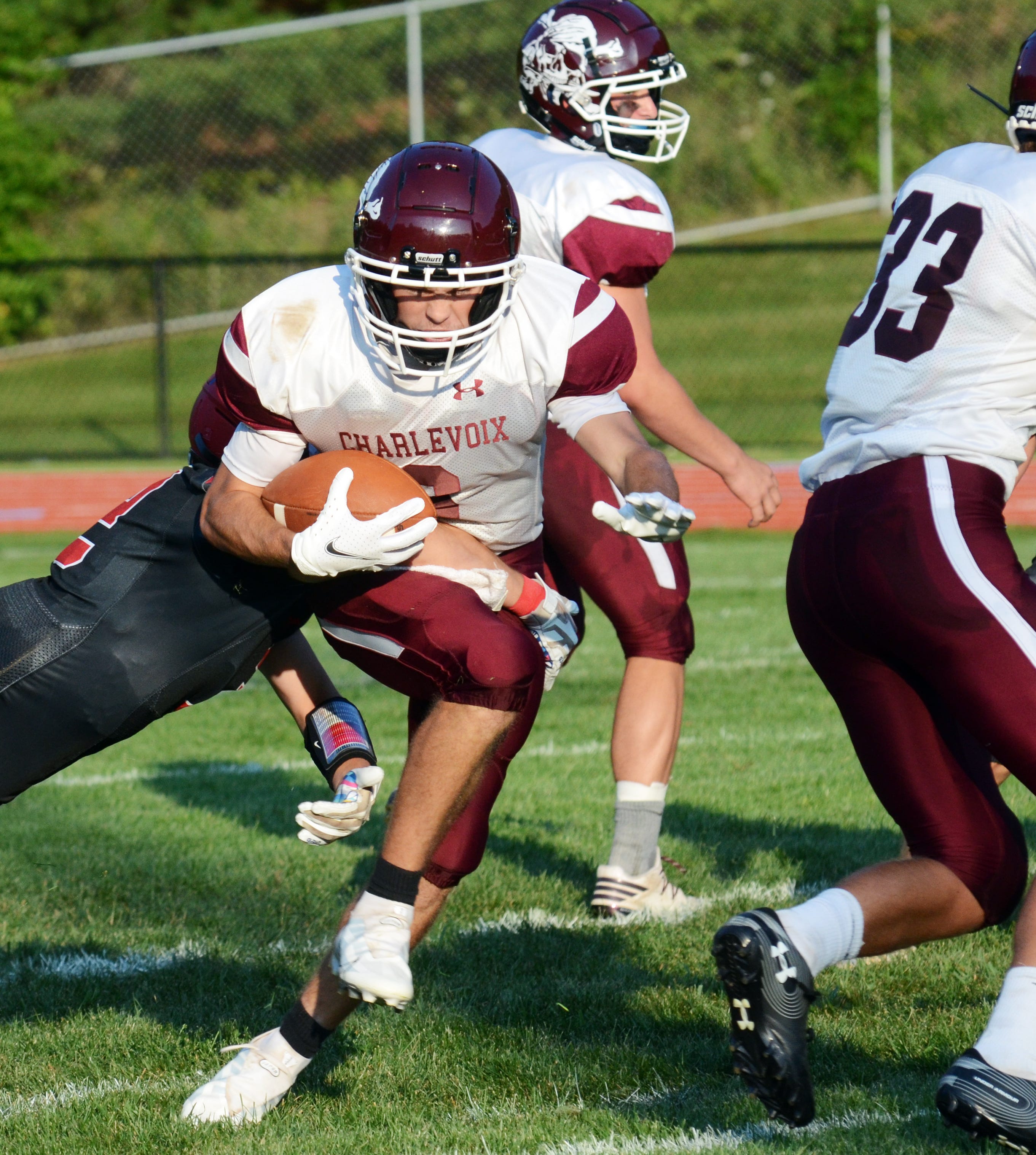 Charlevoix rolls again behind Sterrett's four TDs, East Jordan gets ...