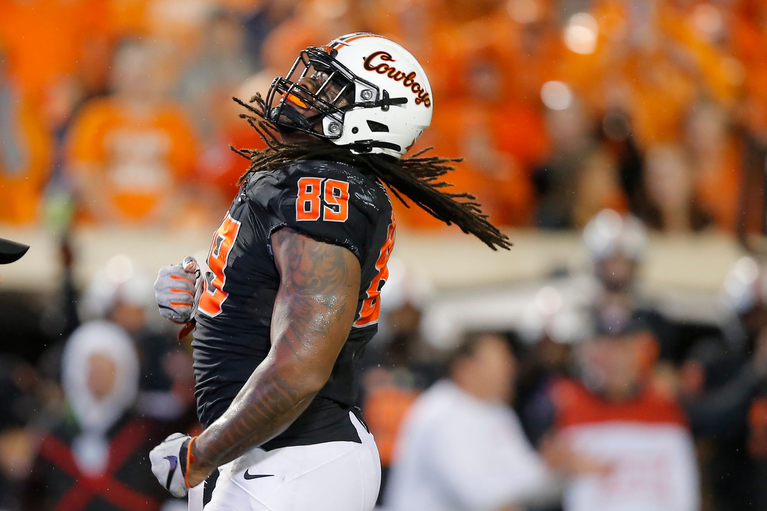 Oklahoma State's Tyler Lacy out to prove versatility at NFL Combine