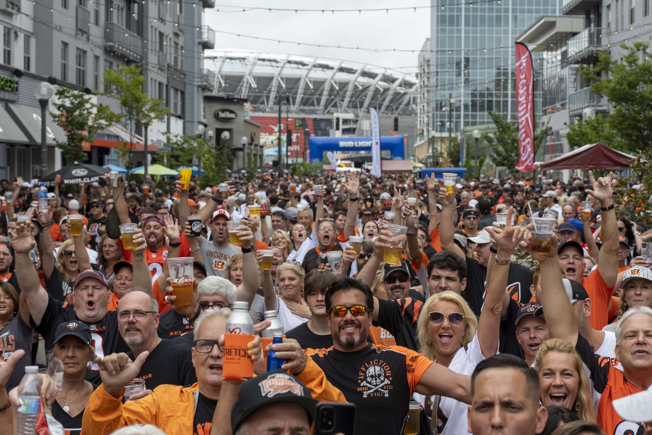 A guess on how many people attended local sporting events this weekend