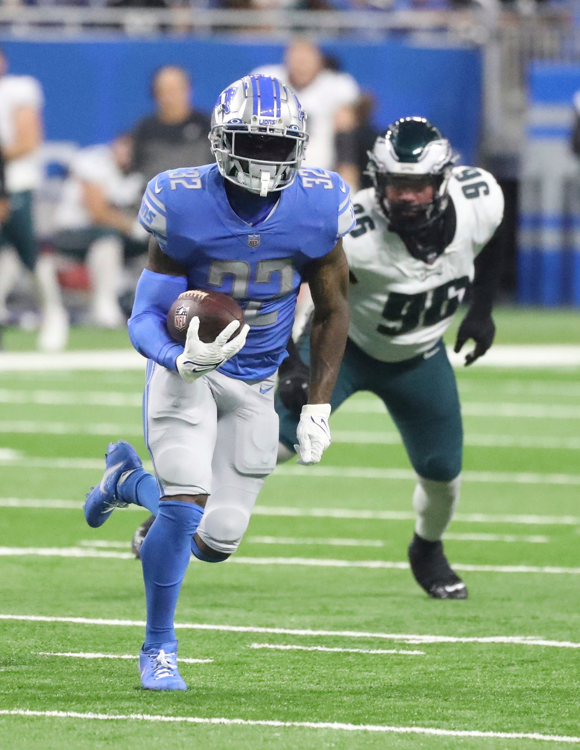 D'Andre Swift of Detroit Lions: Ankle injury nothing to worry about