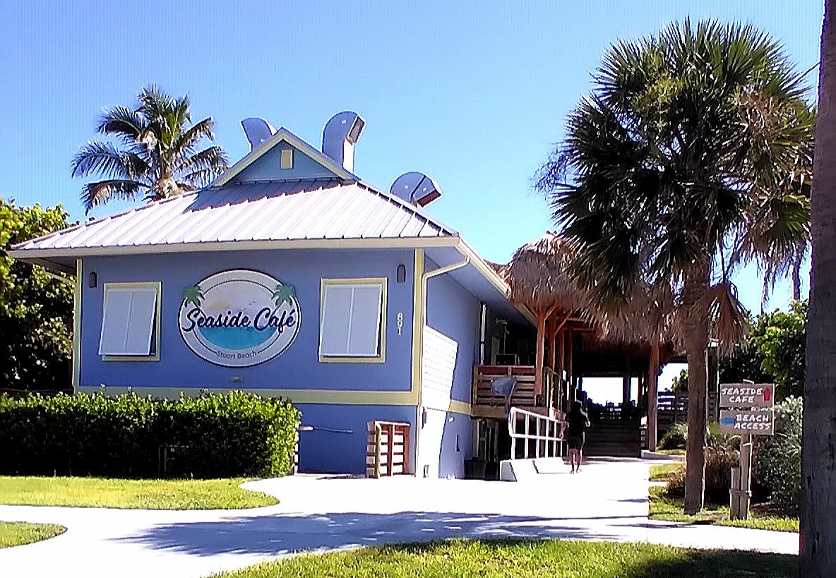 Seaside Cafe in Stuart: Enjoy the beach vibe and al fresco dining