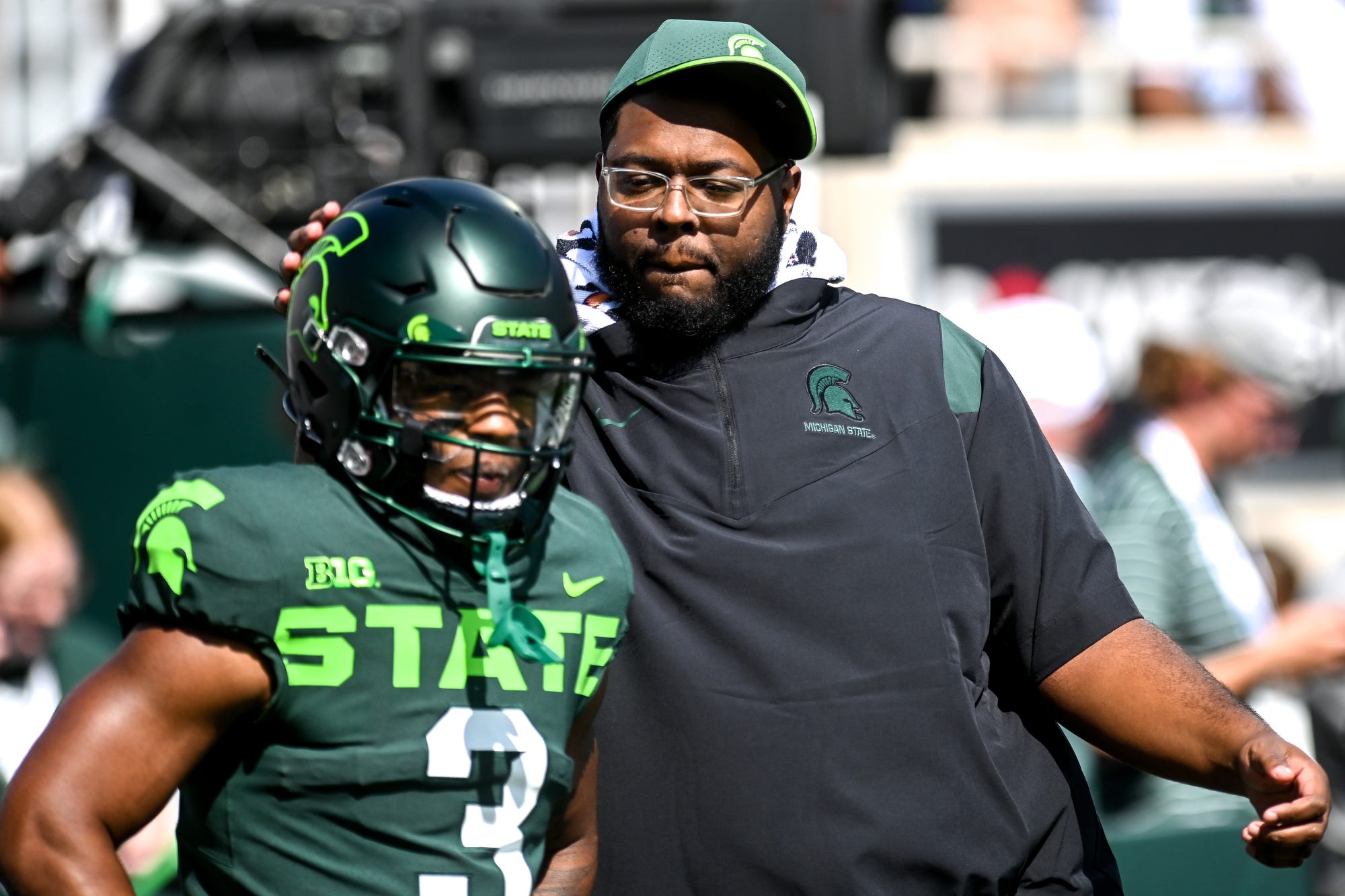 Michigan State football losing assistant Brandon Jordan to Seahawks