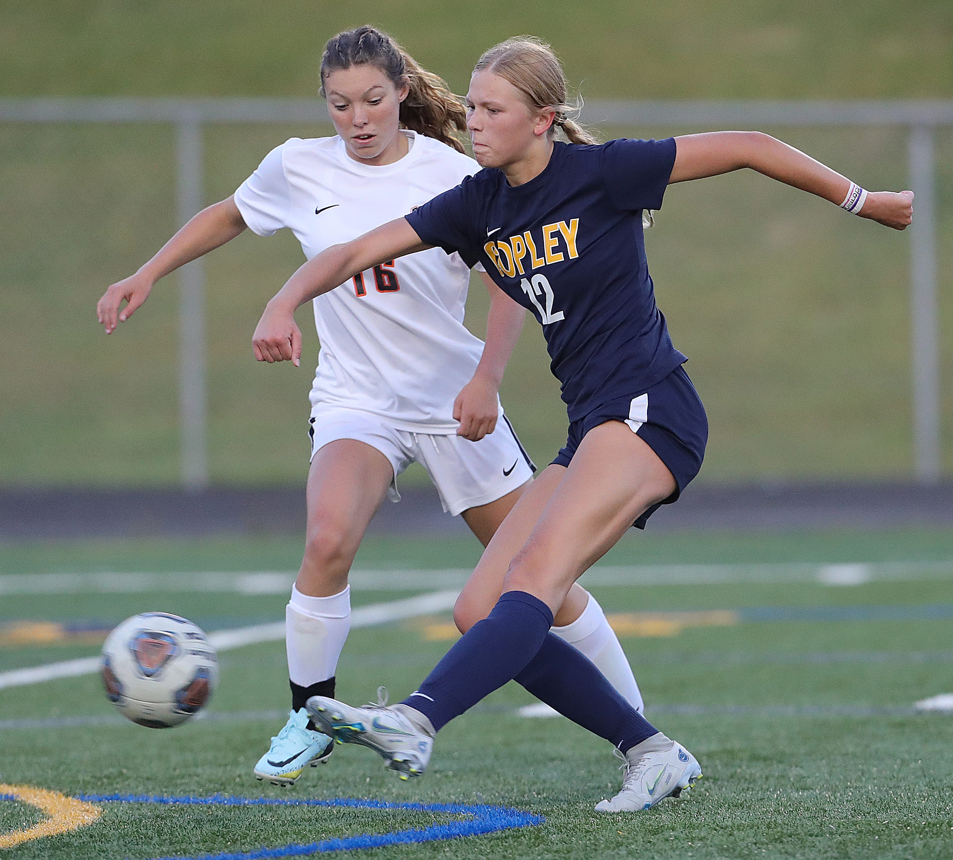 No. 1 state ranked Copley girls soccer team succeeds with experience