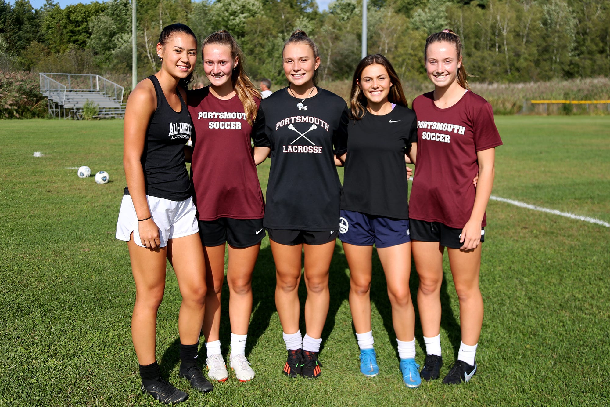 Portsmouth High School: Five girls soccer standouts shine in lacrosse