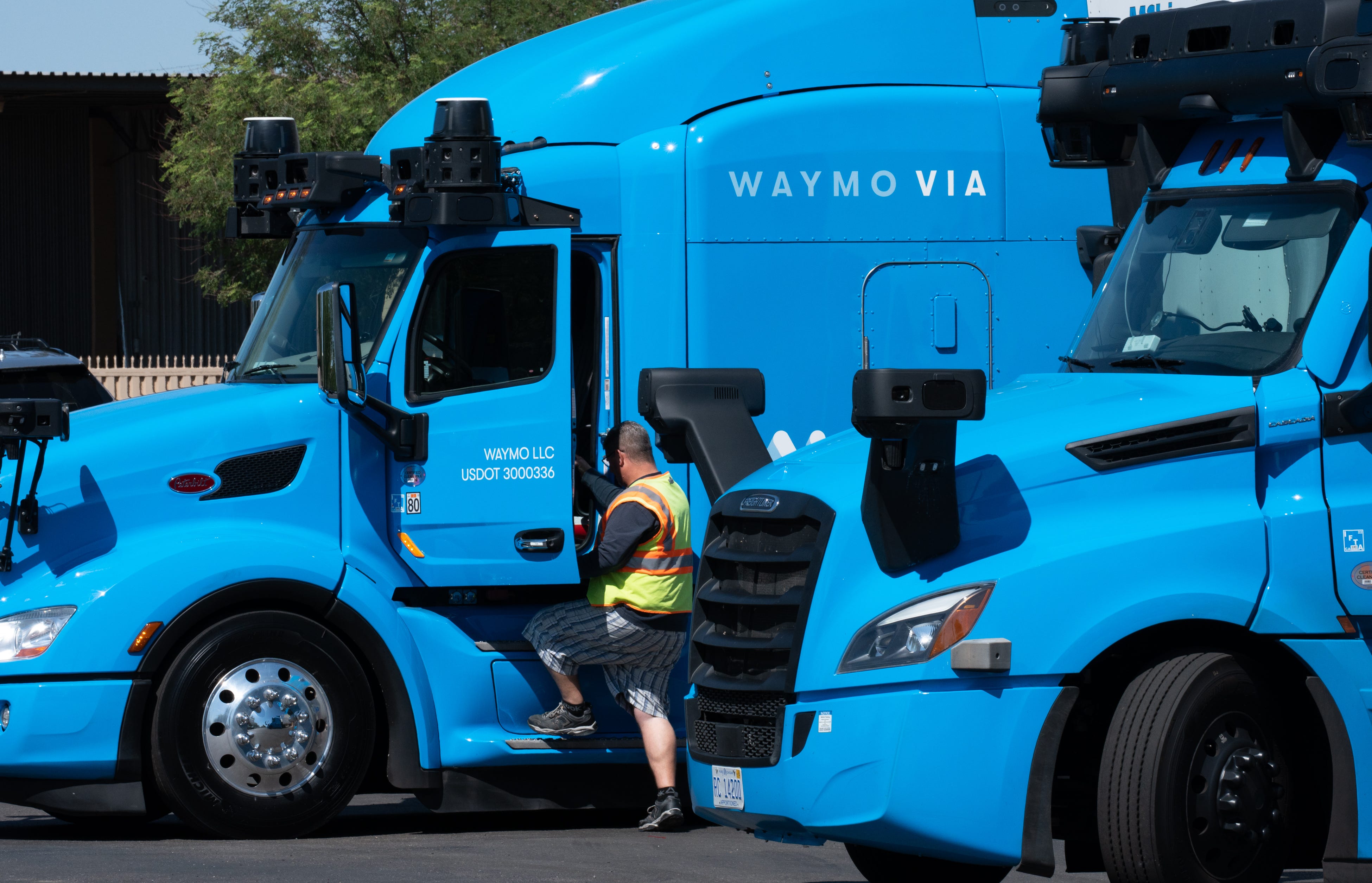Waymo autonomous truck ride along