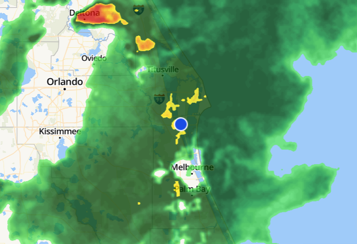 Brevard sees flooding after heavy rain in Merritt Island, Cocoa Beach