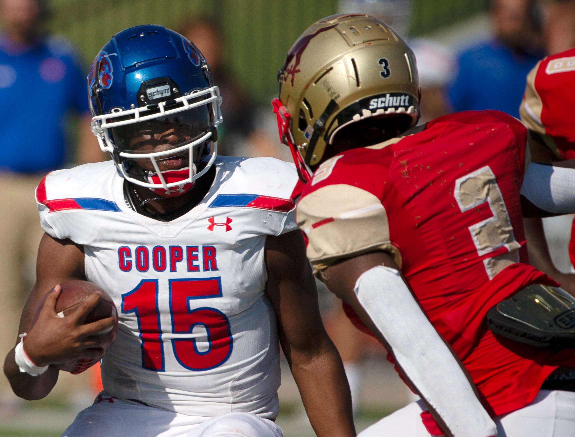 Abilene Cooper football stuns Coronado with late tipped-pass touchdown