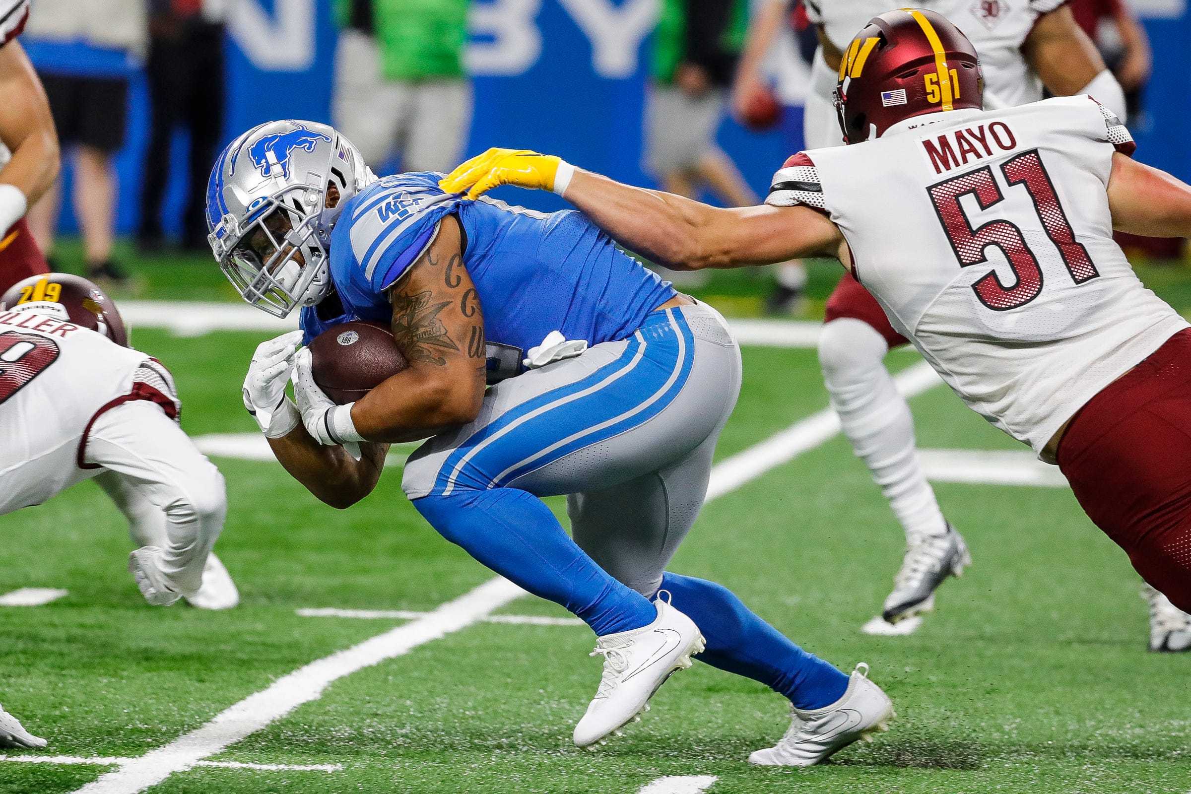 Grading Detroit Lions in first win of 2022, over Commanders