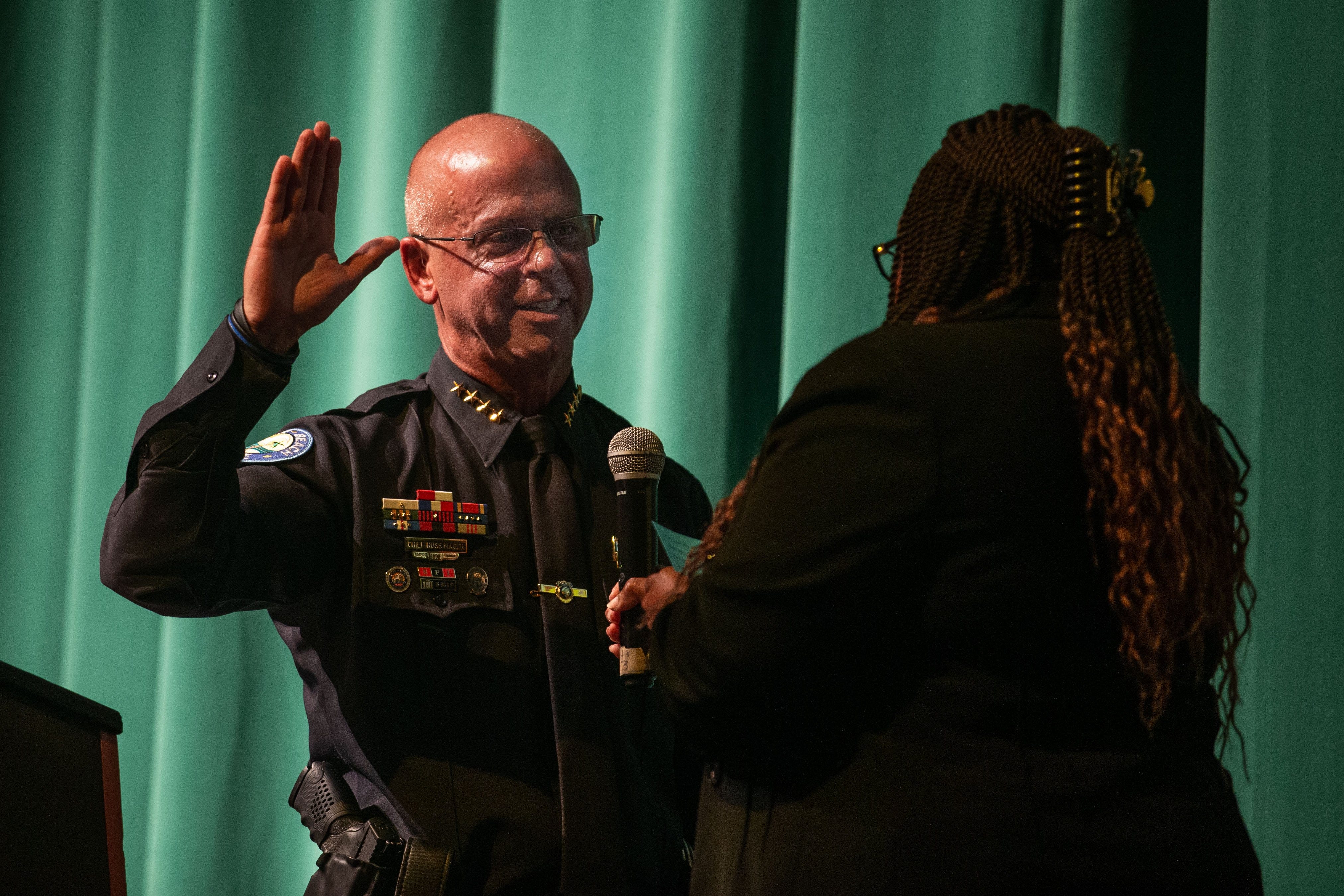 Russ Mager now chief of Delray Beach Police, replacing Javaro Sims