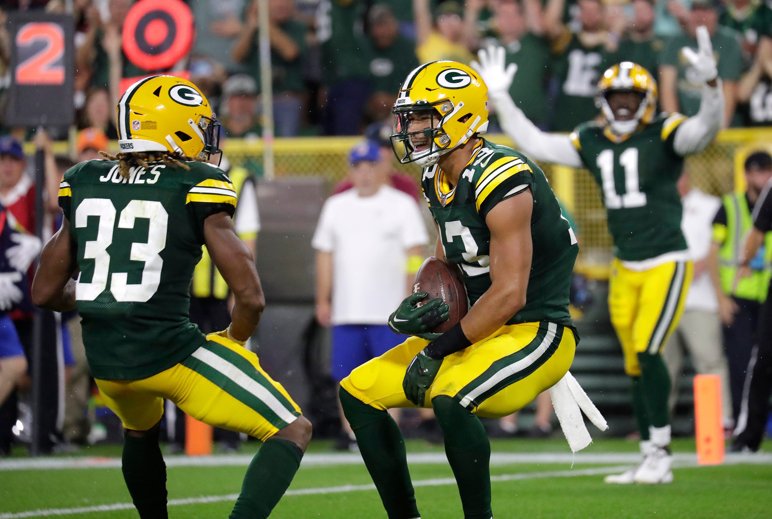 Was that Packers' ayahuasca celebration after Allen Lazard touchdown?