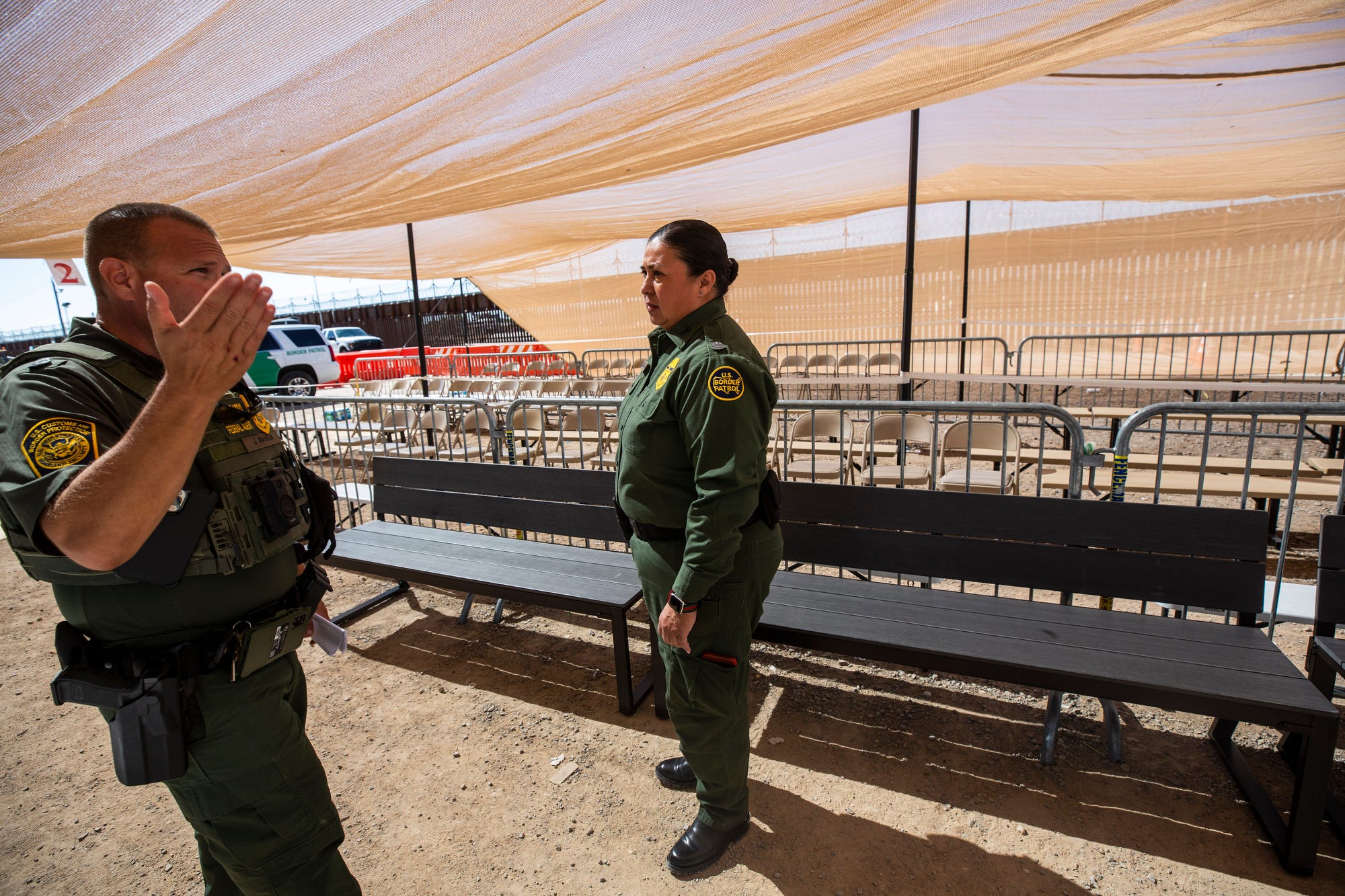Customs and Border Protection El Paso Sector chief, Gloria Chavez ...