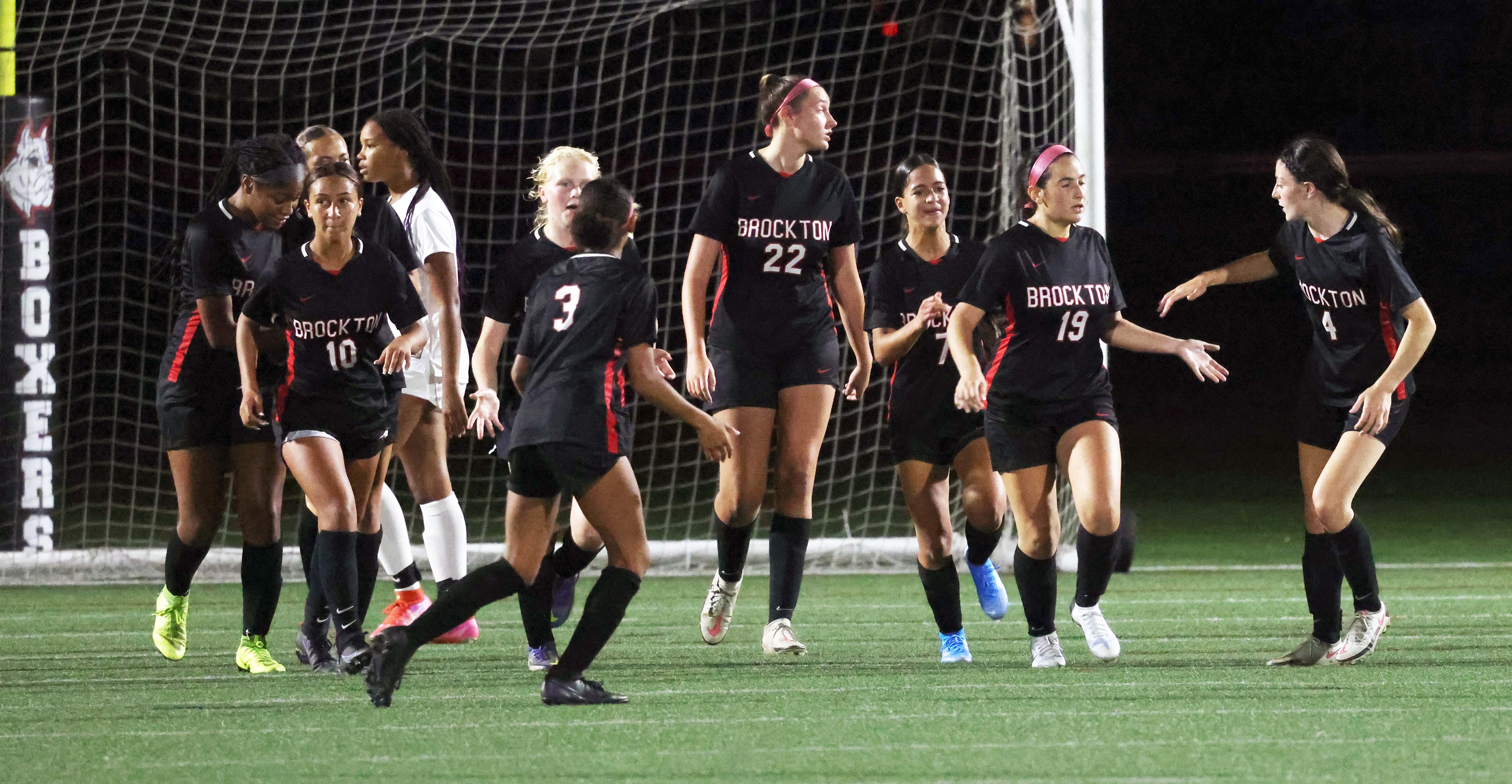Brockton High girls soccer team off to a strong start to the season