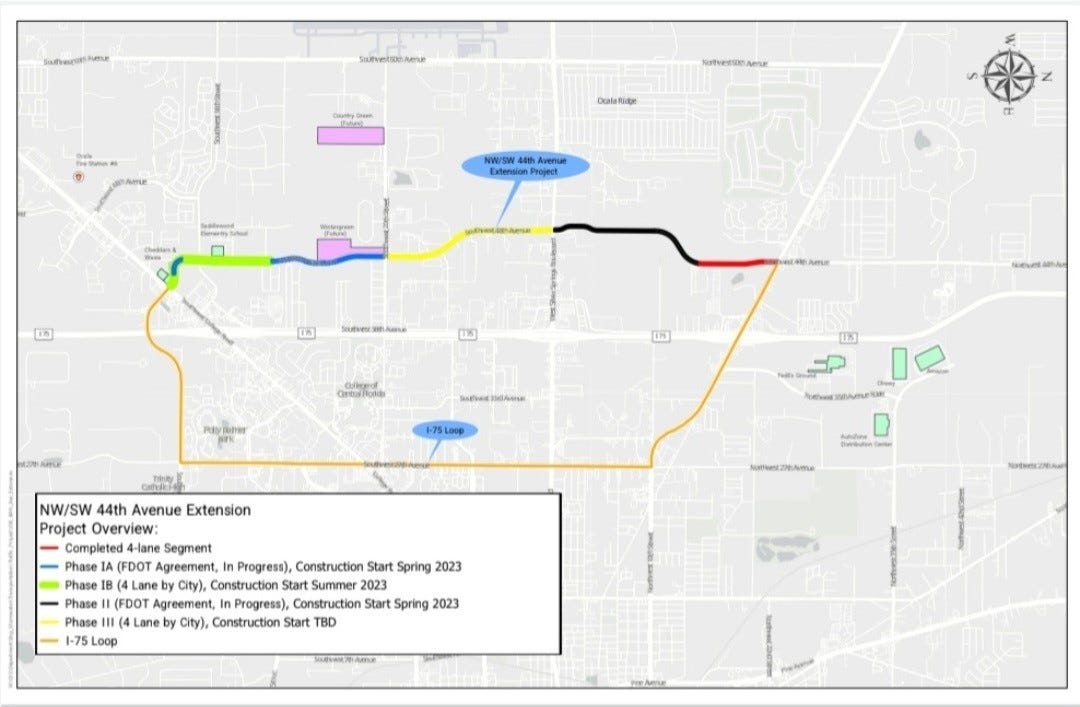 Ocala plan includes north-south alternative to I-75