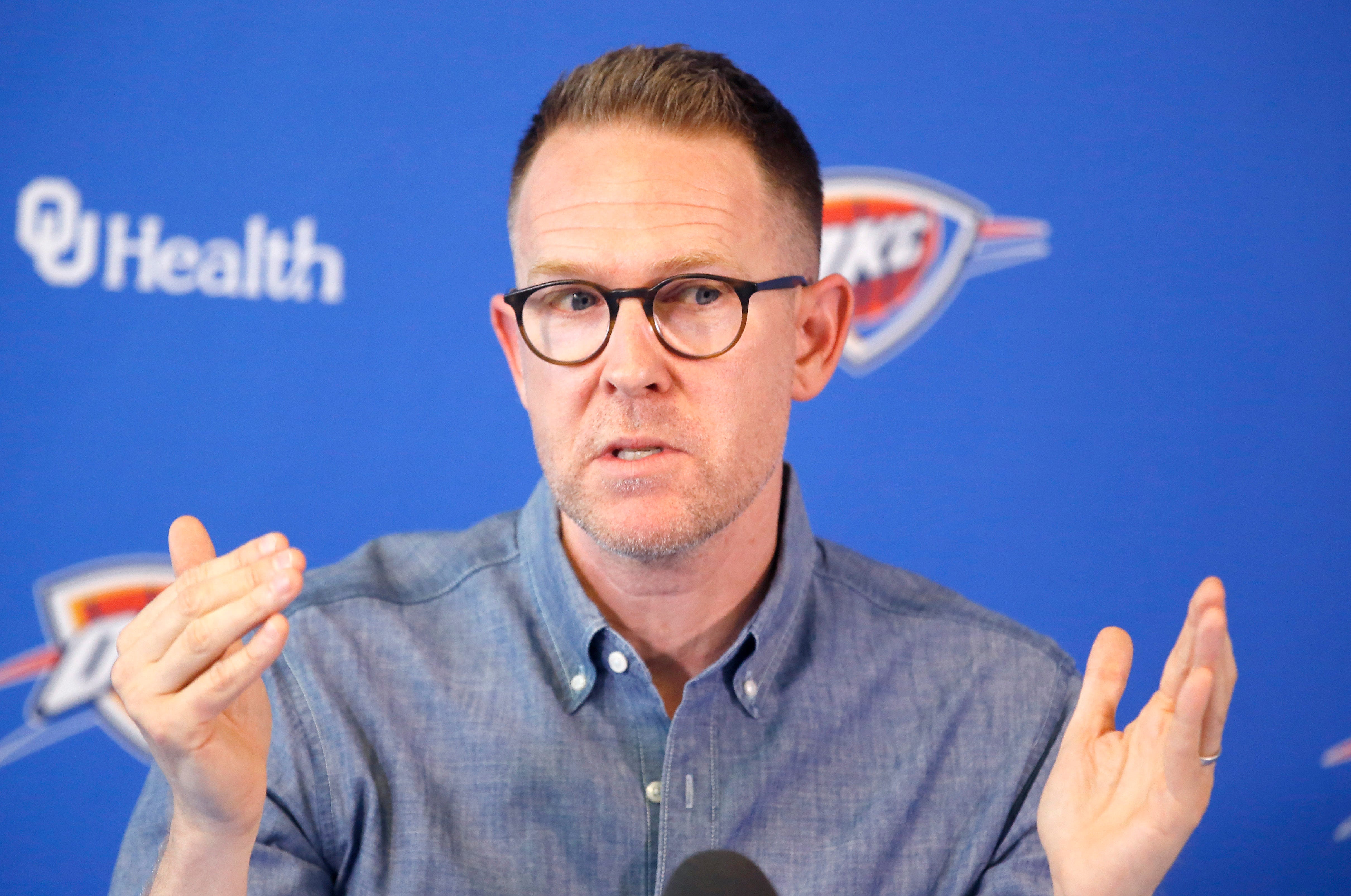 OKC Thunder: Sam Presti talks about Pearl Jam, NBA return to Seattle