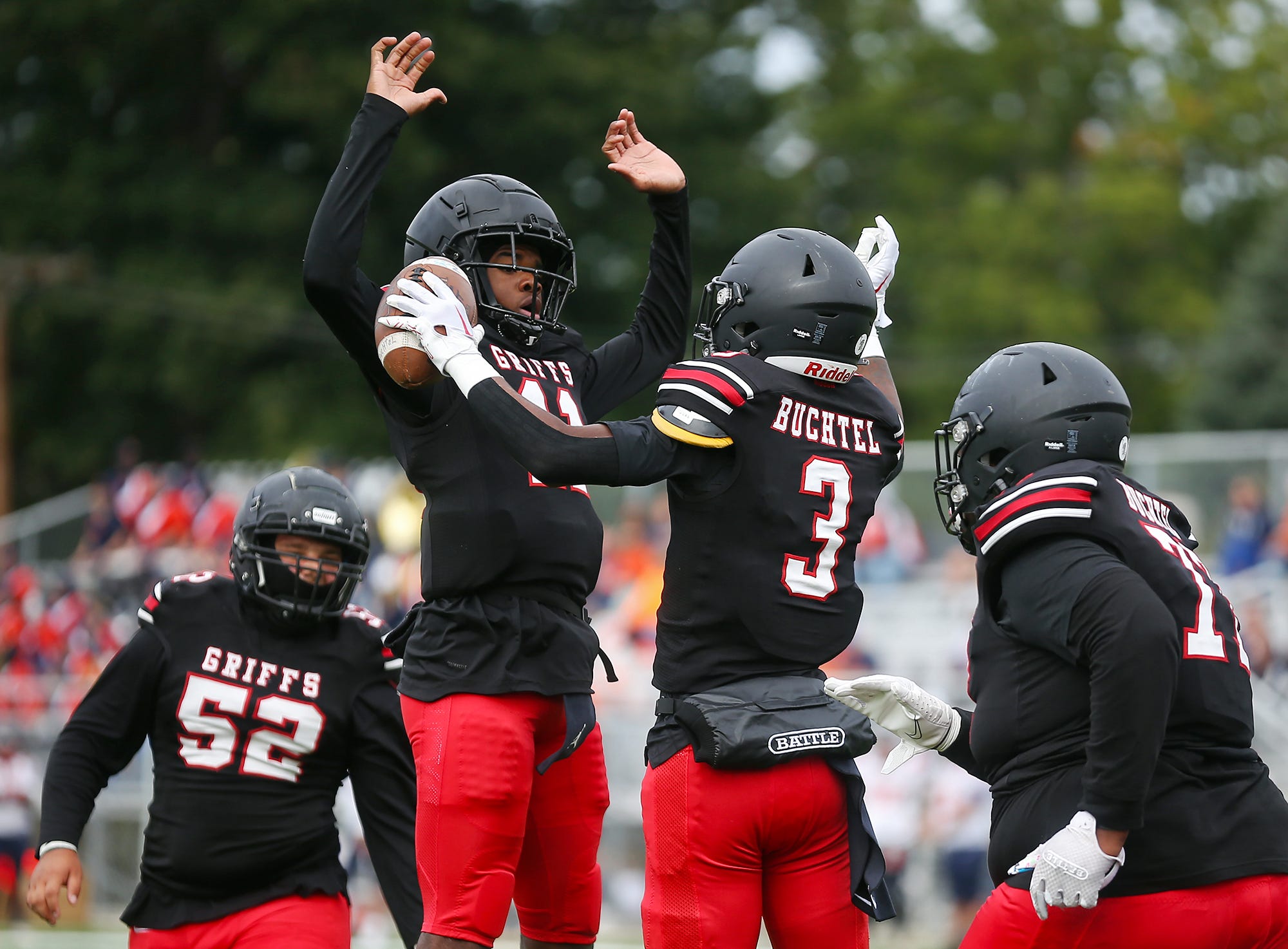 Stevie Diamond, Marcel Boyce Jr. lead Buchtel through the air