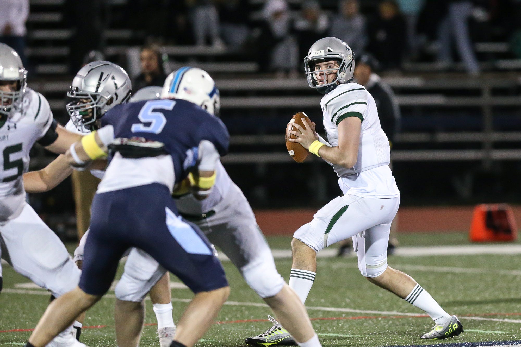 Matt Festa leads Duxbury football to 34-21 win over Franklin