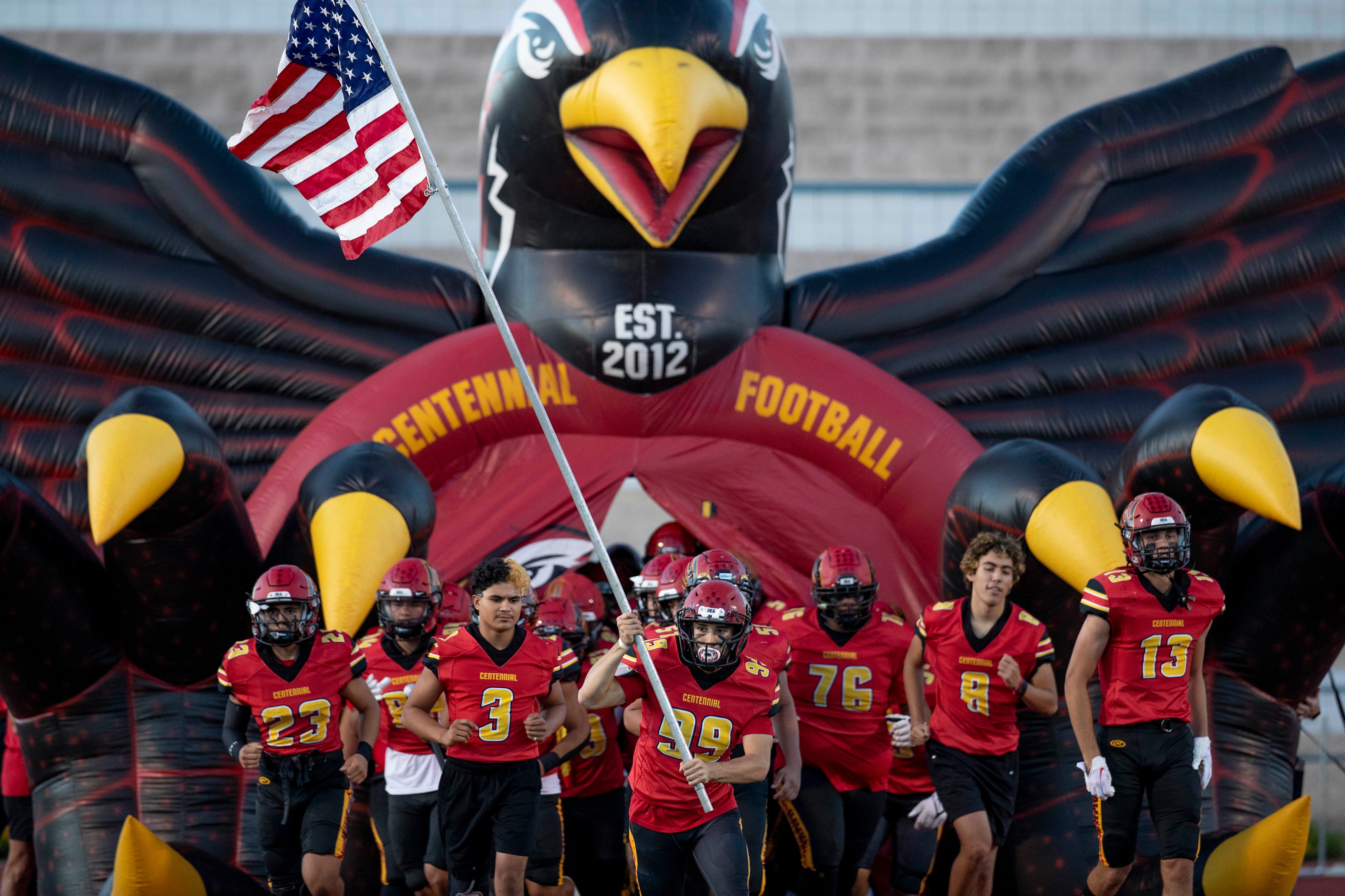 For Centennial football, the Hawks' brotherhood is literal