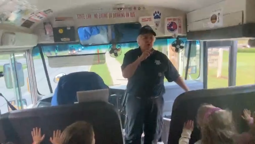 Worthington Schools rapping bus driver "Ms. Deb" Hedke