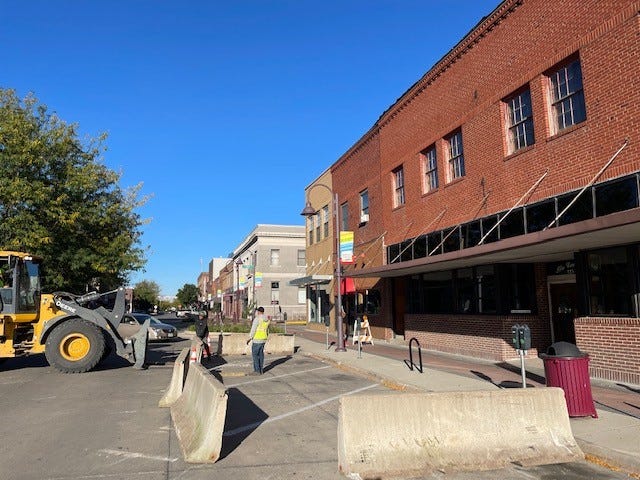 Ames closes down portion of Main Street due to safety concerns