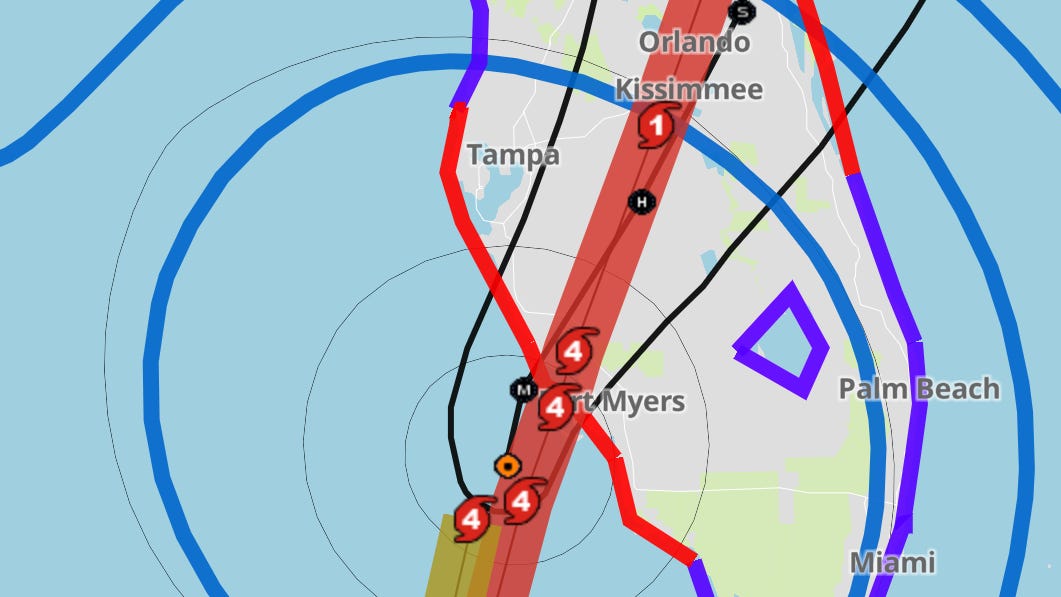 Hurricane Ian vs. Hurricane Charley: Three things to know Hurricane Ian vs. Hurricane Charley: Three things to know