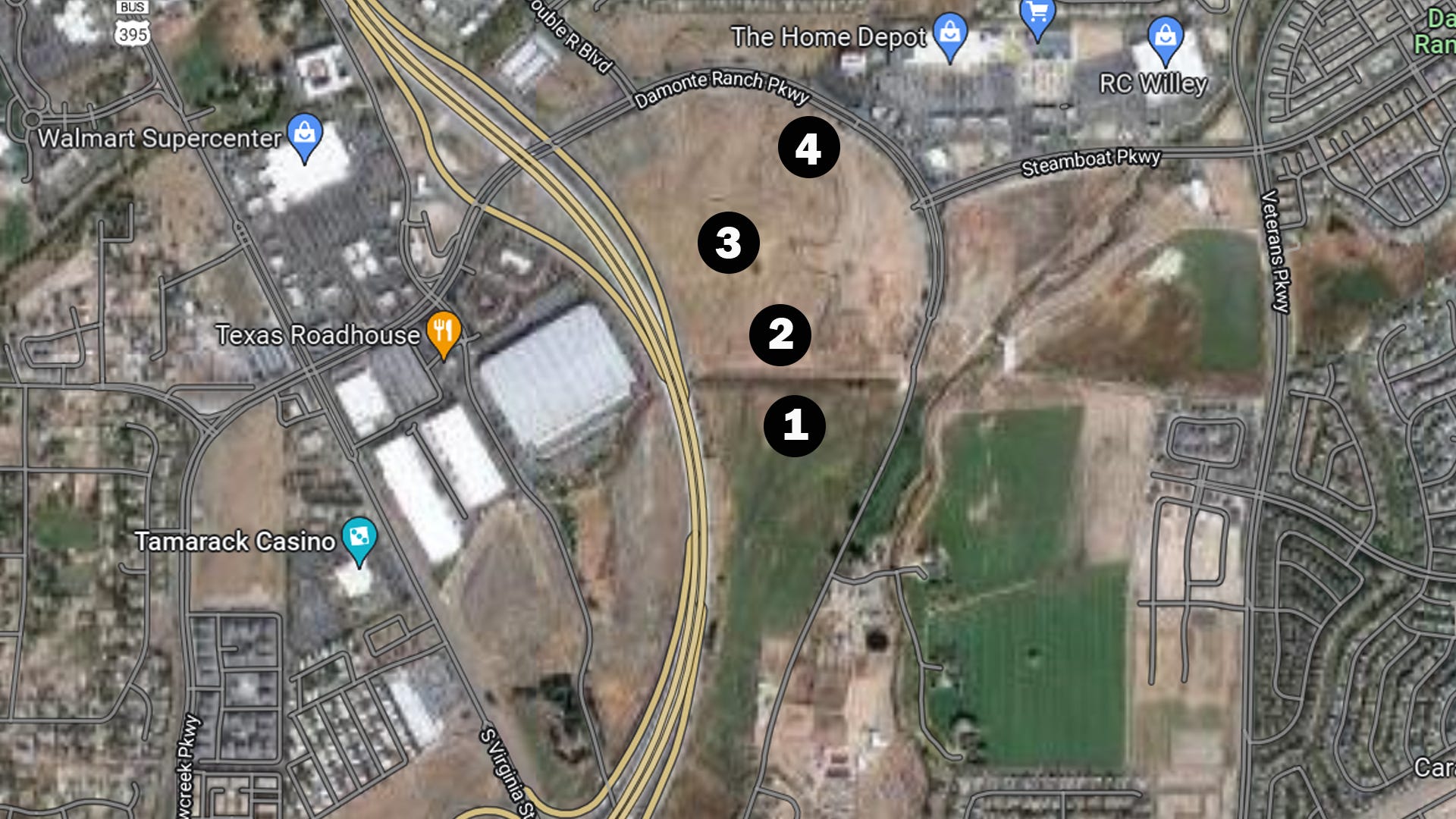 What’s that on Damonte Ranch by Interstate 580 in Reno?