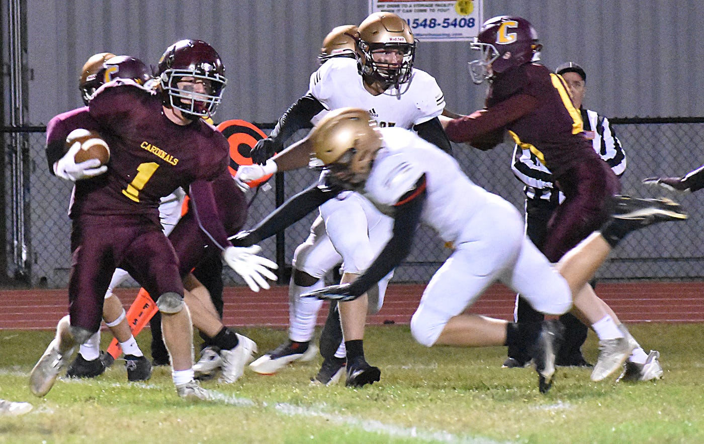 Case football interrupted by DoorDash prank in loss to Sharon