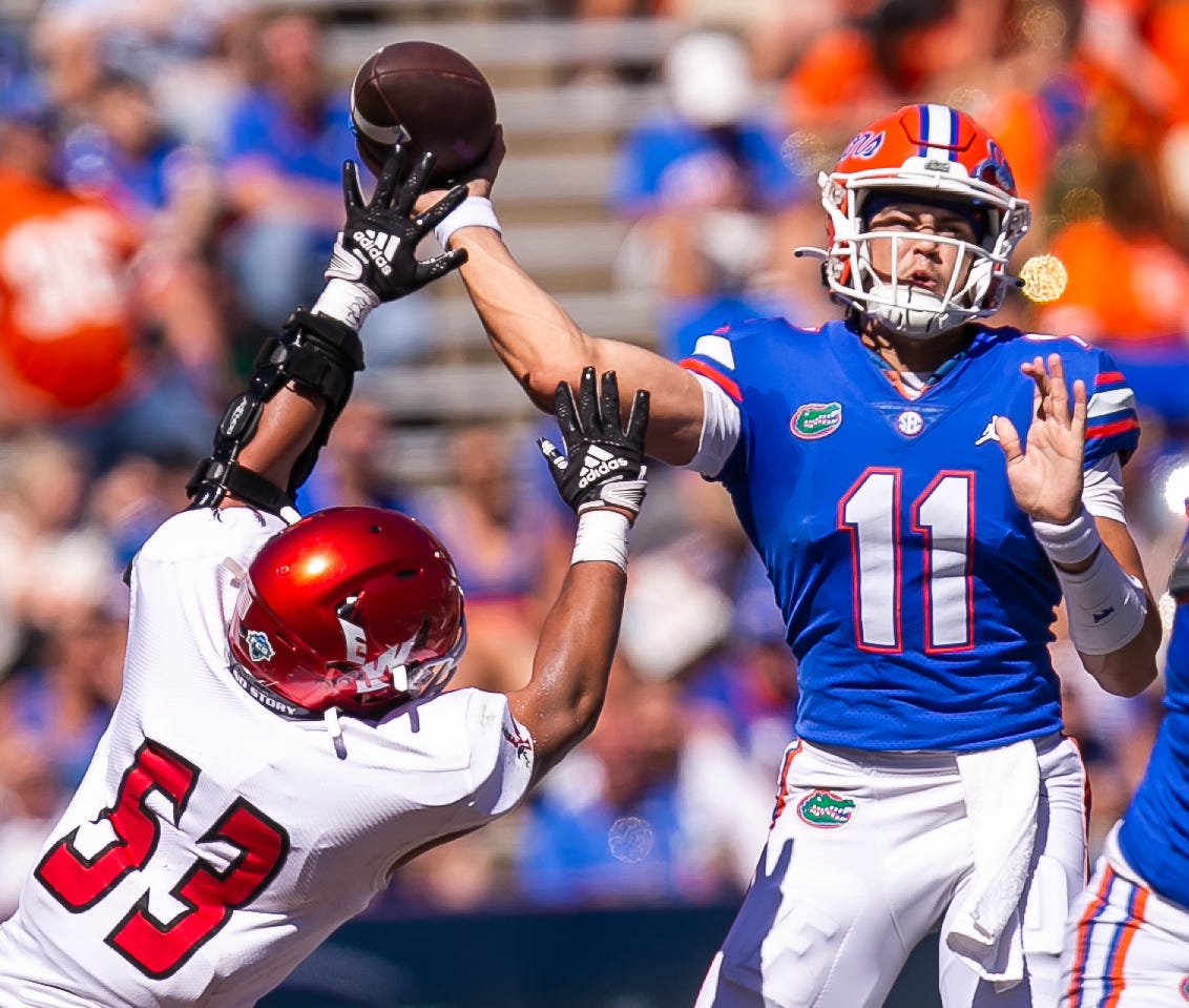 Florida football: Jalen Kitna unfazed in Gators quarterback debut