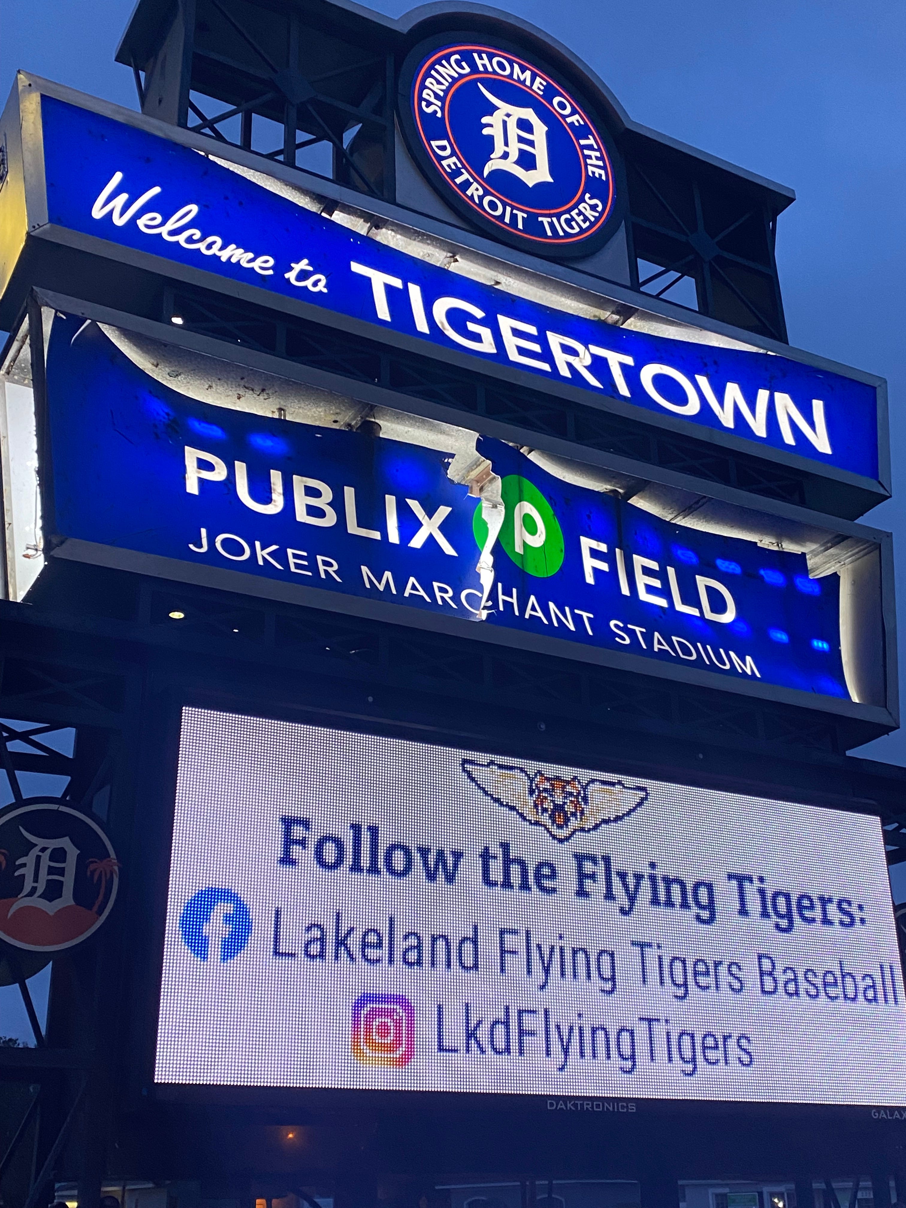 How Hurricane Ian damaged Detroit Tigers' spring training complex