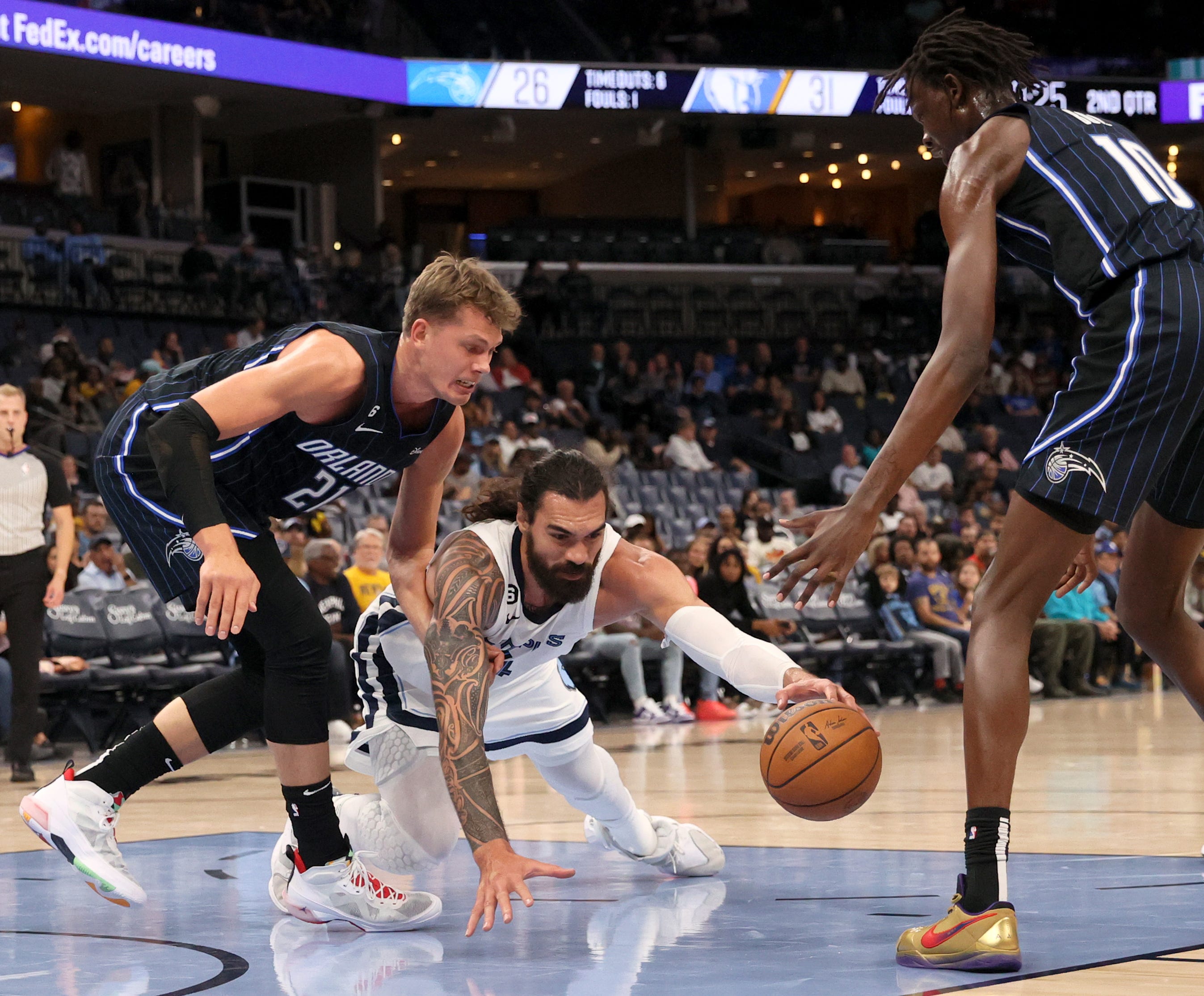 Memphis Grizzlies injury status on Ziaire Williams and Steven Adams