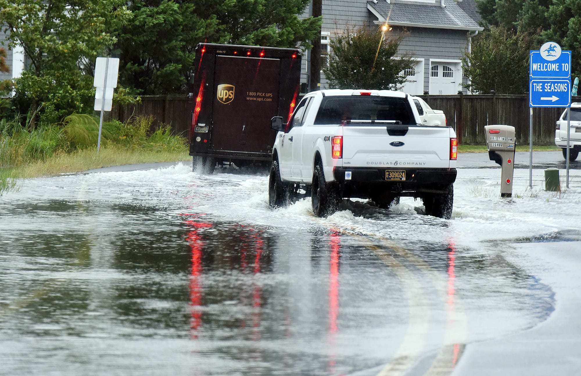 Winter storm bringing rain, strong winds, bitter cold to Delaware