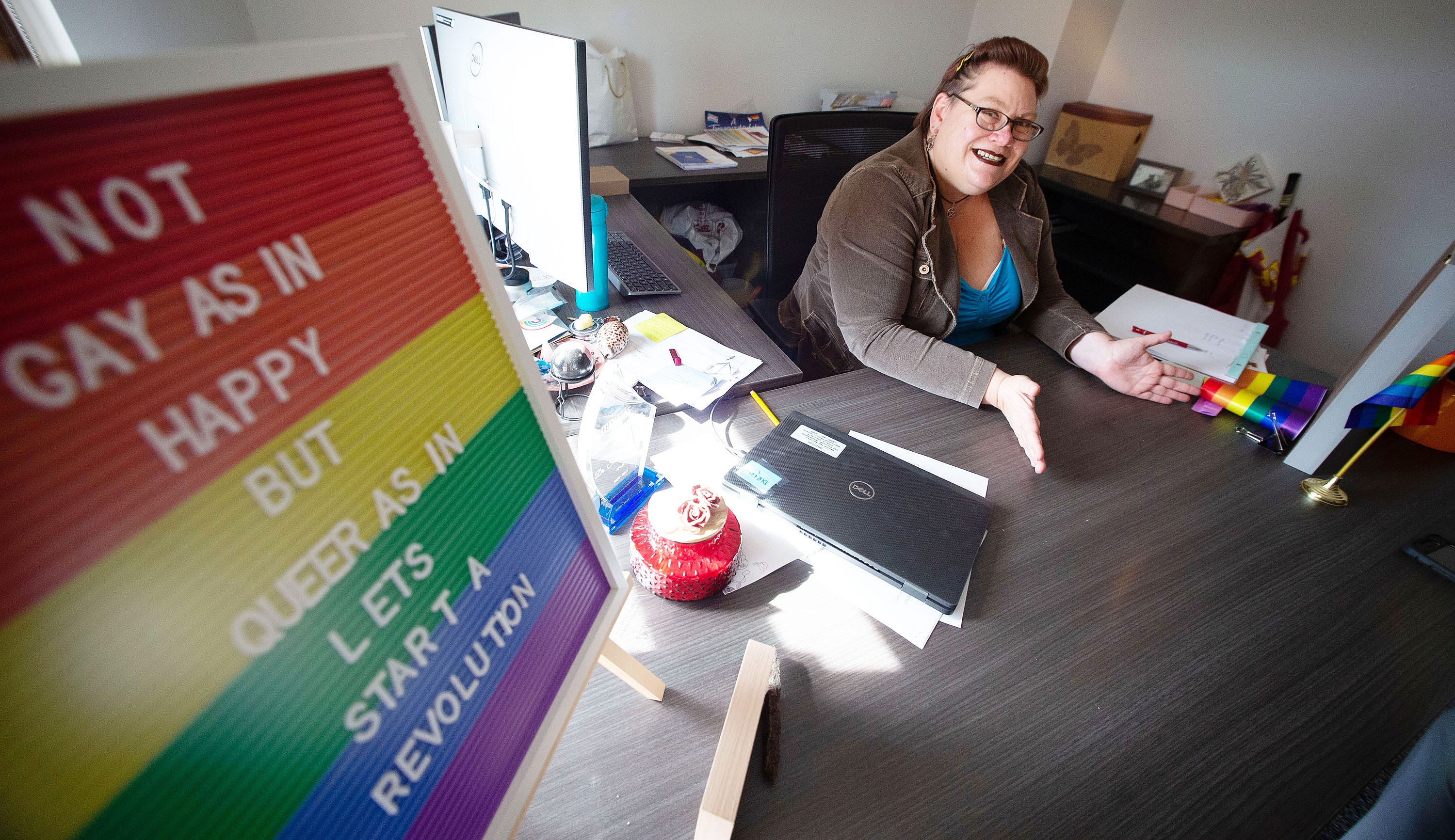 How has Iowa State's LGBTQ center made an impact on queer students?