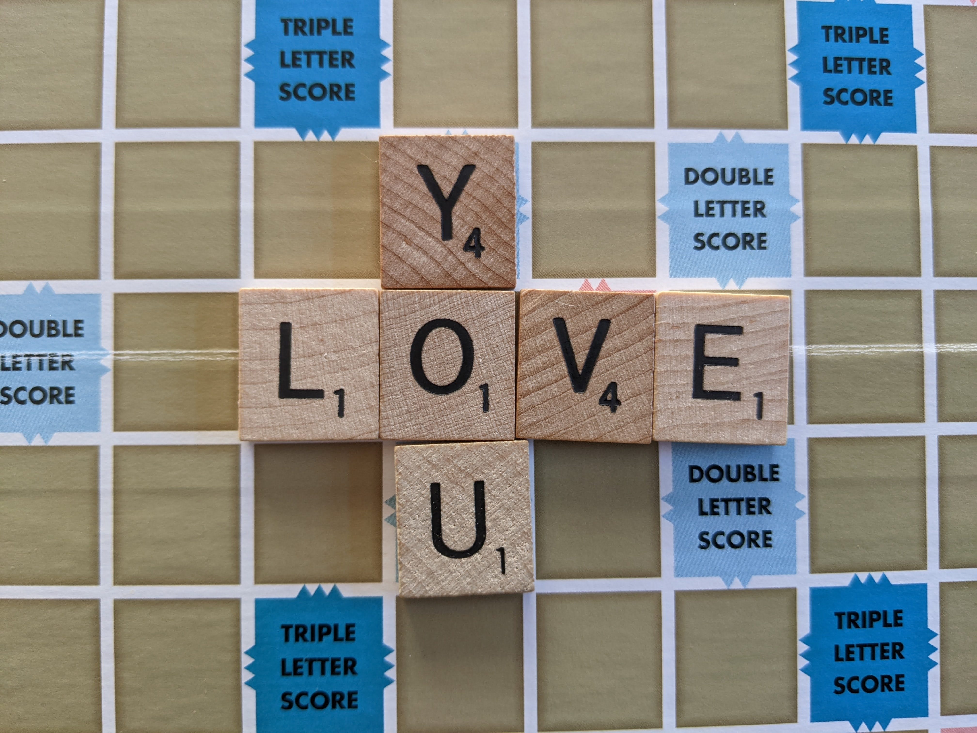 Some people's love language is gifts; Abbey's is Scrabble