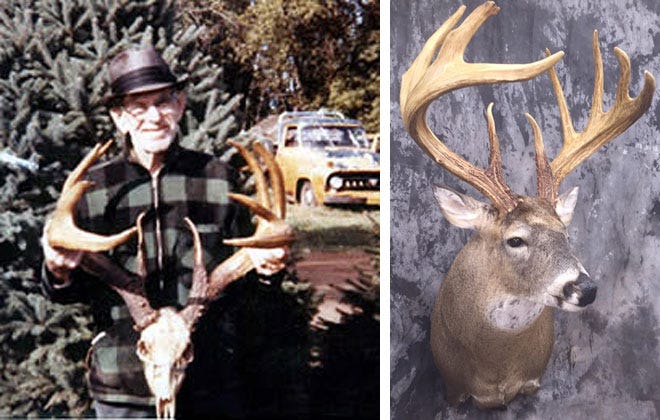 Jordan Buck, former world record whitetail, celebrated in Danbury
