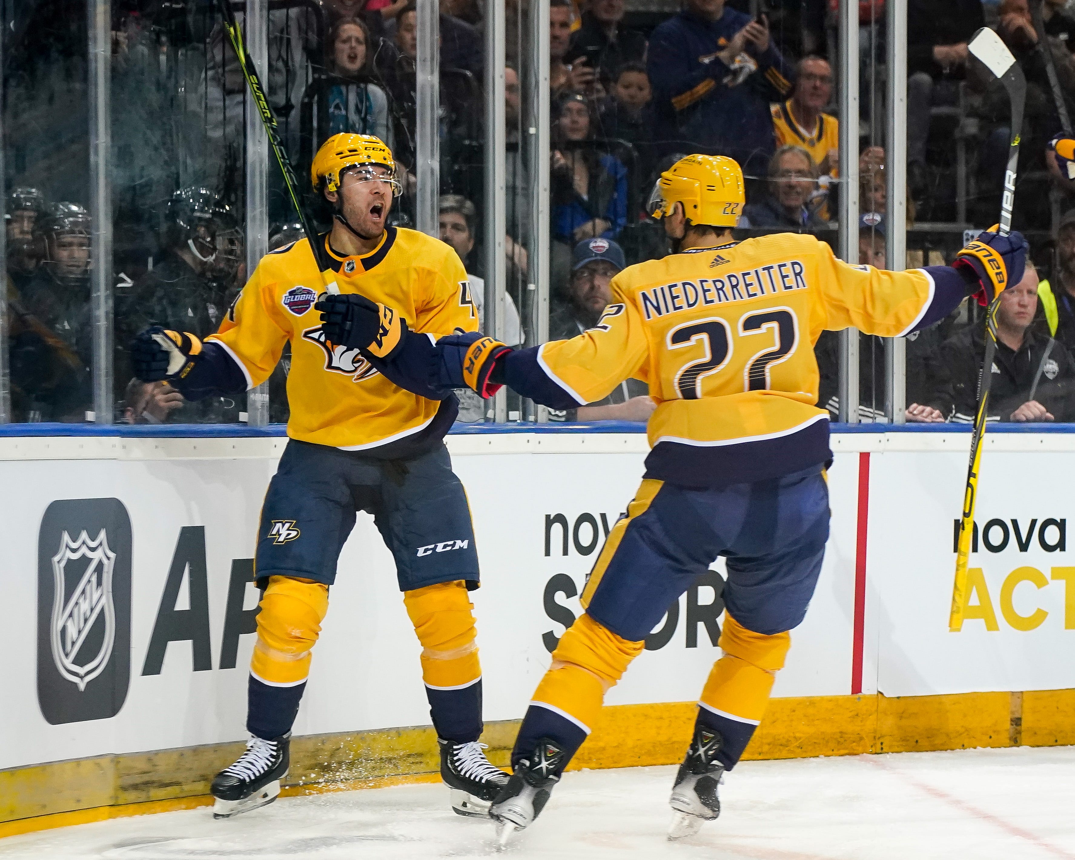 Nashville Predators' Kiefer Sherwood (who?) steals show on NHL's big stage