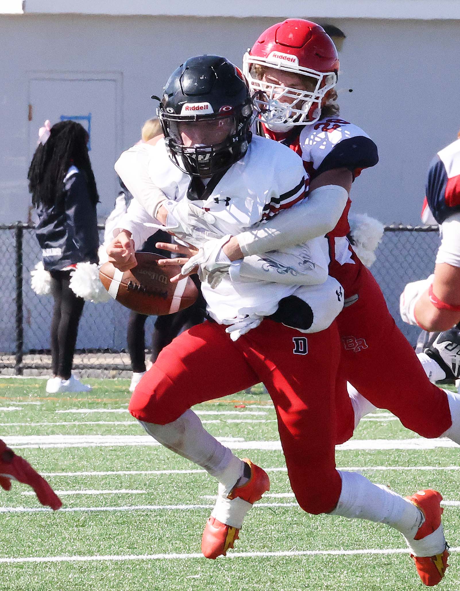 Bridgewater-Raynham High football team defeats Durfee